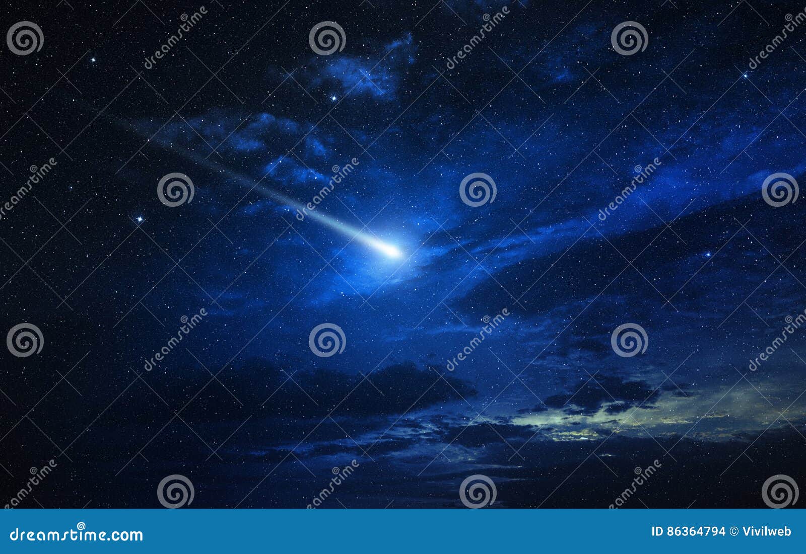 Blue Starry Background Stock Photography | CartoonDealer.com #44500094