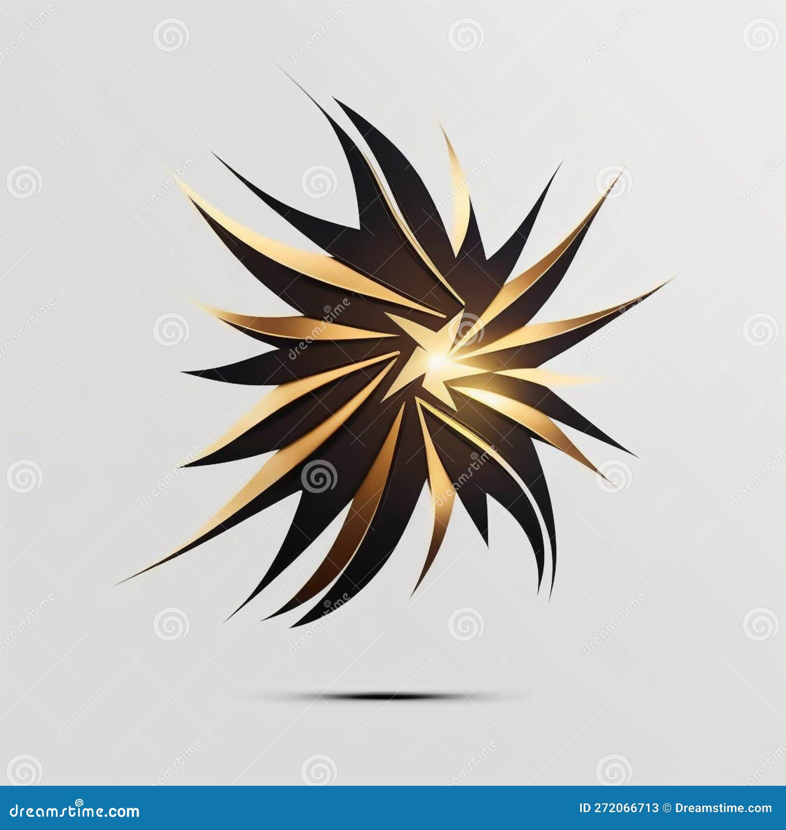 Shooting Star or Meteorite Logo Design. AI Generated. Flat Sparkling ...
