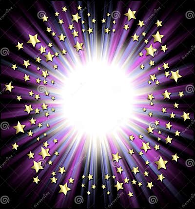 Shooting stars frame stock illustration. Illustration of vacation - 2023619