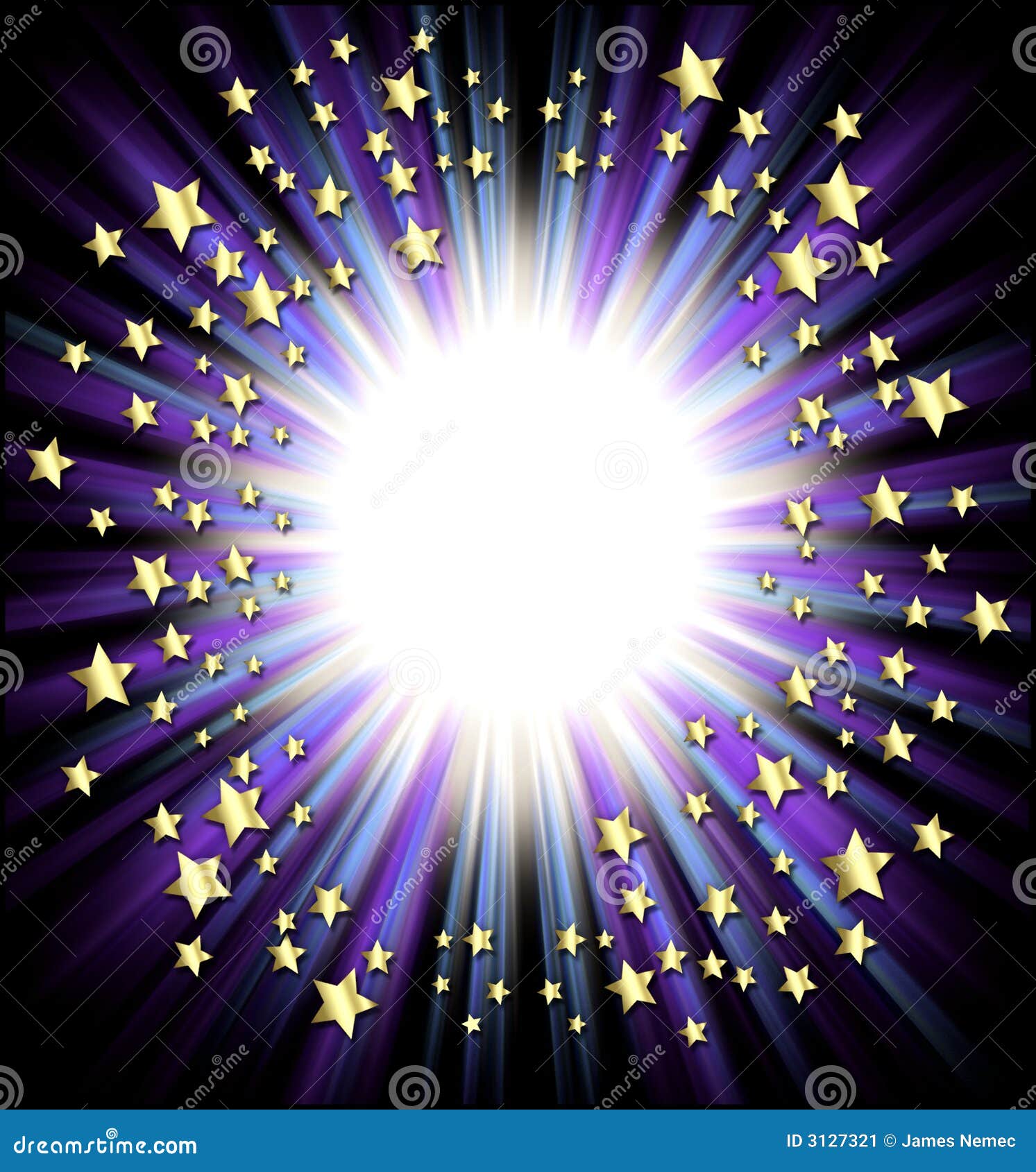 Shooting stars frame stock illustration. Illustration of fairy - 3127321