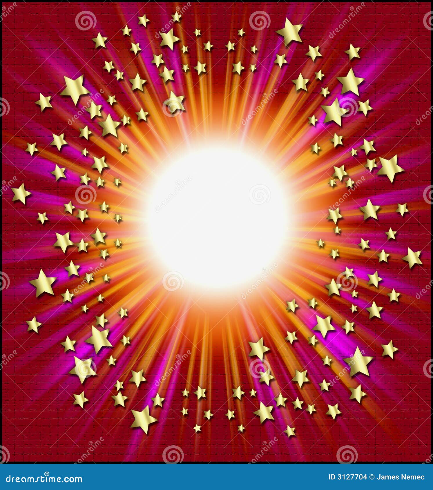 Shooting stars frame stock illustration. Illustration of party - 3127704