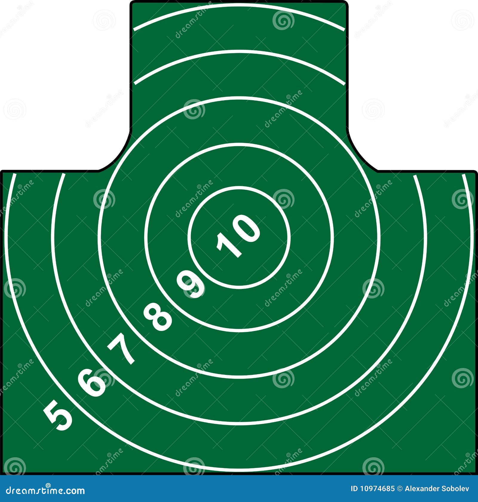 Shooting Target Vector Set. | CartoonDealer.com #85506479