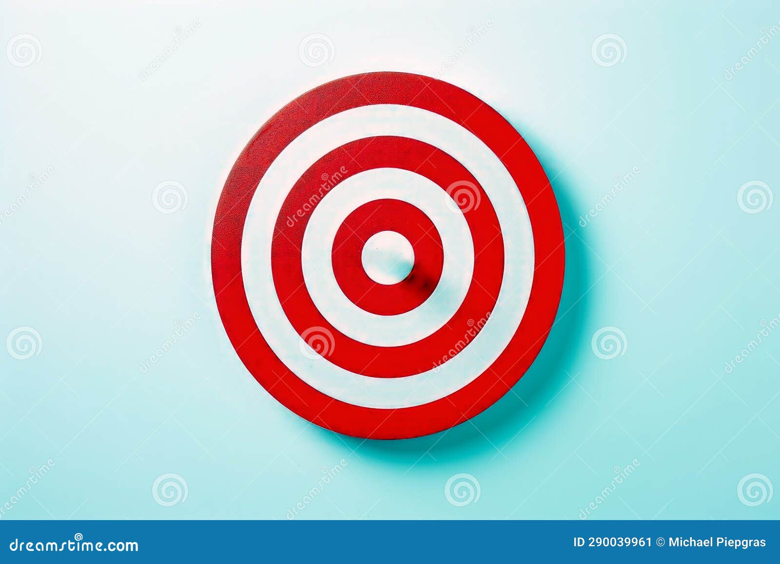 A Shooting Target with Rings Stock Illustration - Illustration of ...