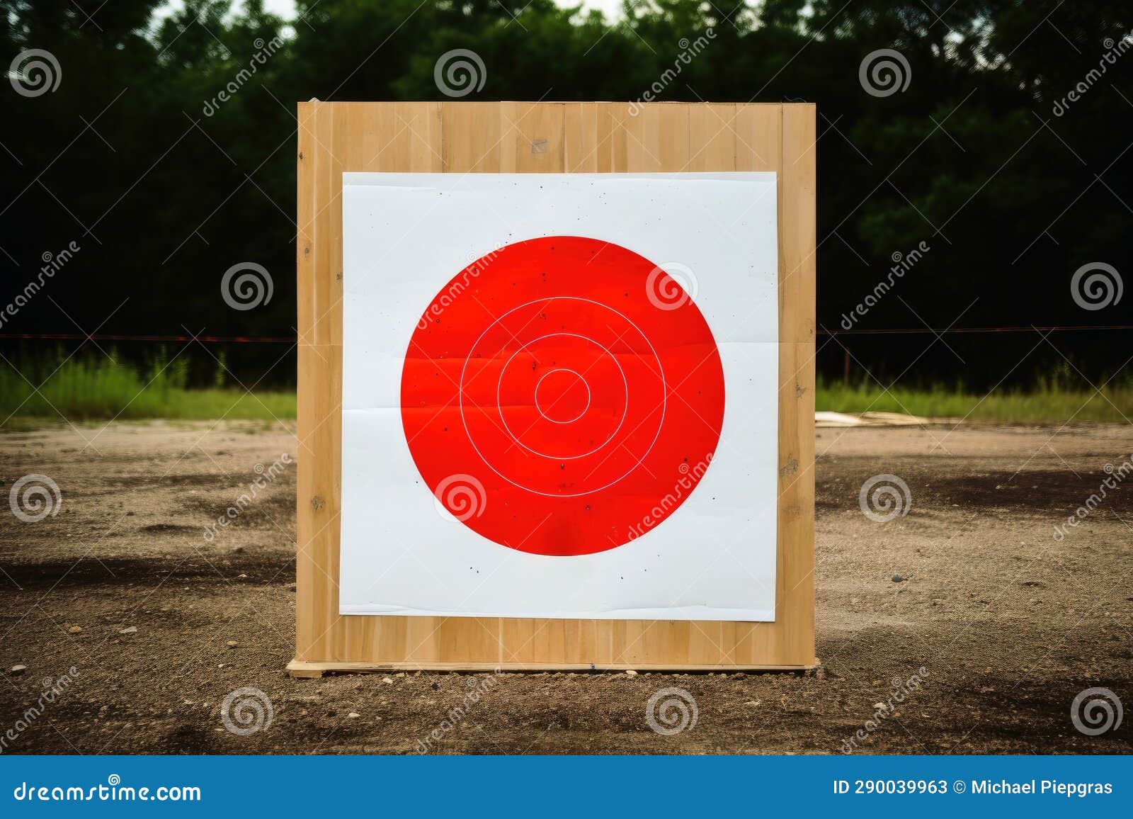 A Shooting Target with Rings Stock Image - Image of center, shooting ...