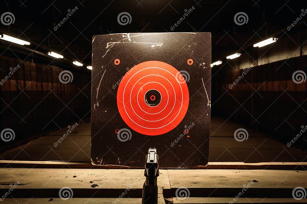 A Shooting Target with Rings Stock Image - Image of dartboard, training ...