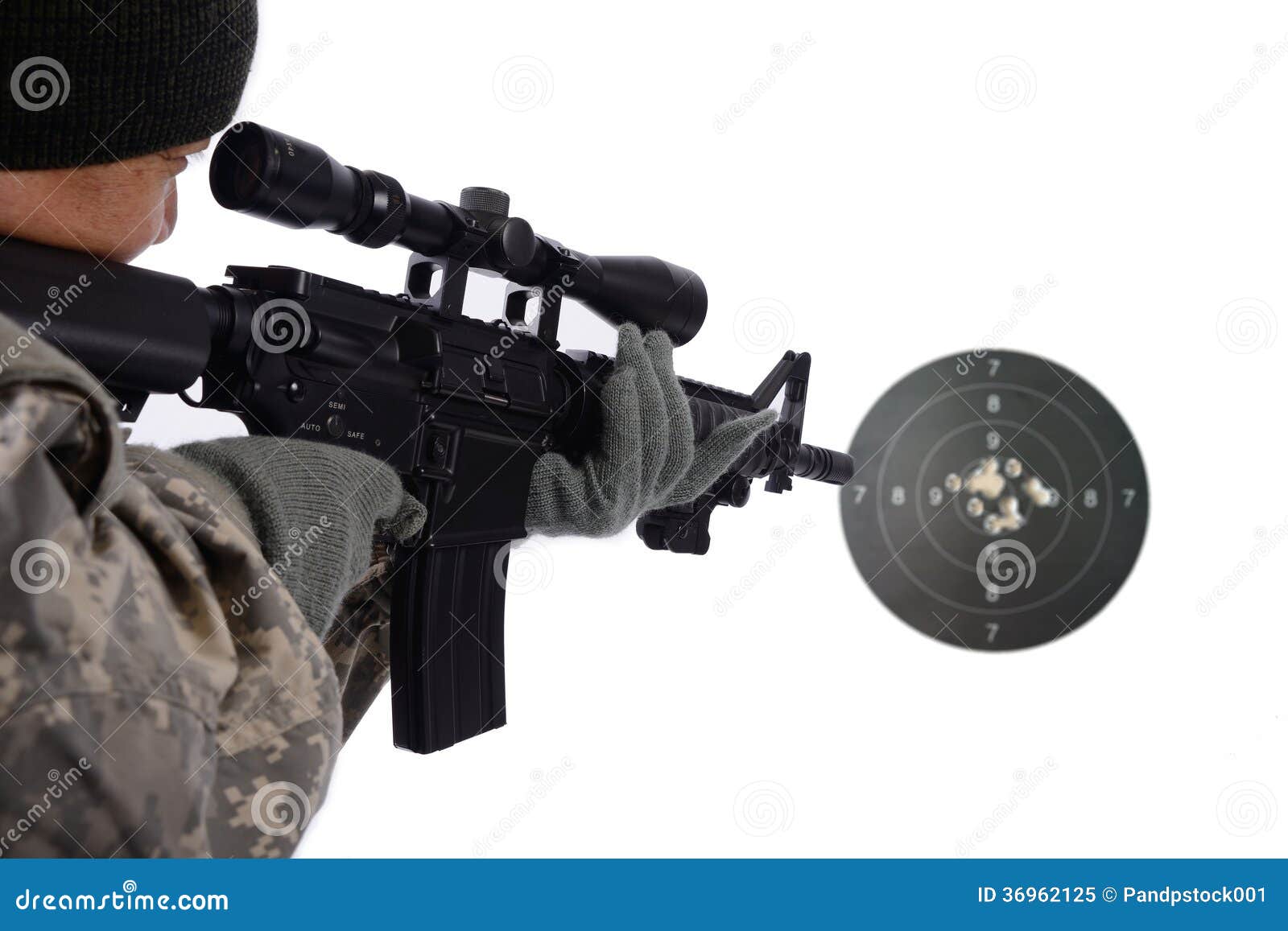 Shooting target stock image. Image of combat, army, military - 36962125
