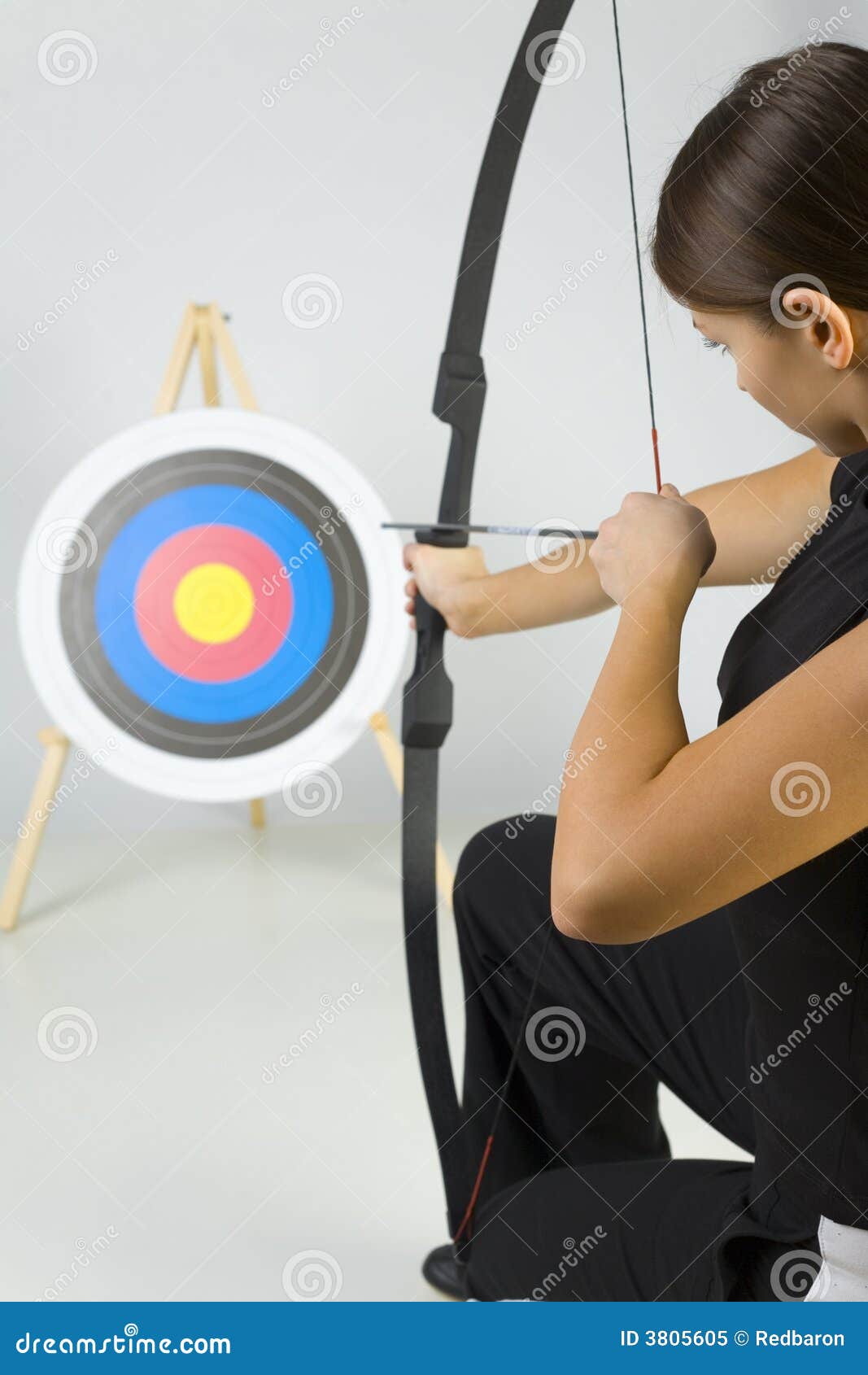 Shooting to target stock image. Image of kneeling, lifestyle - 3805605