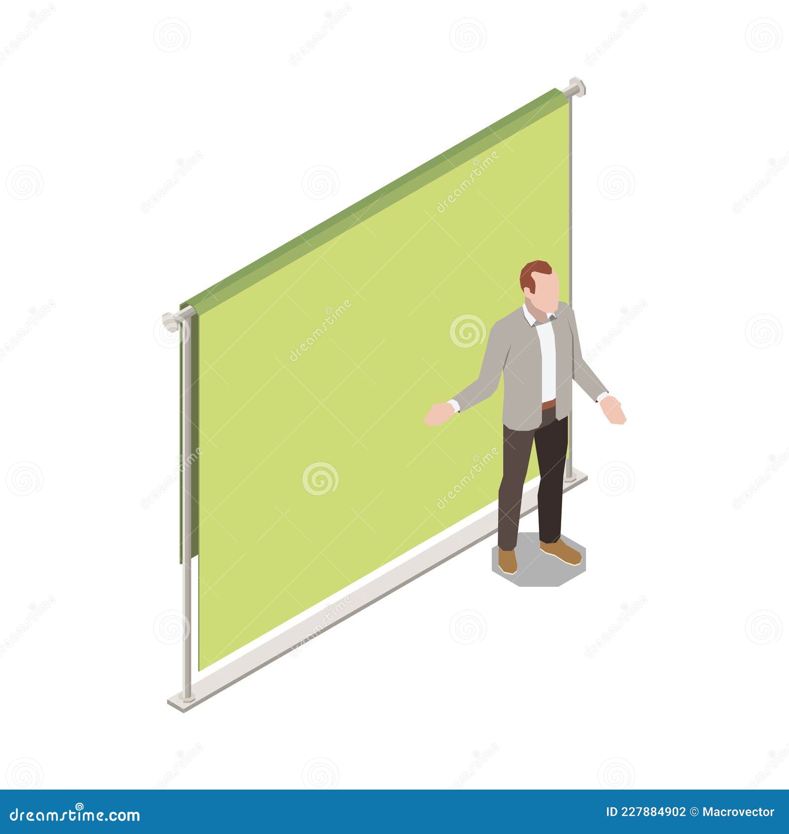 Shooting Weather Forecast Composition Stock Vector - Illustration of ...