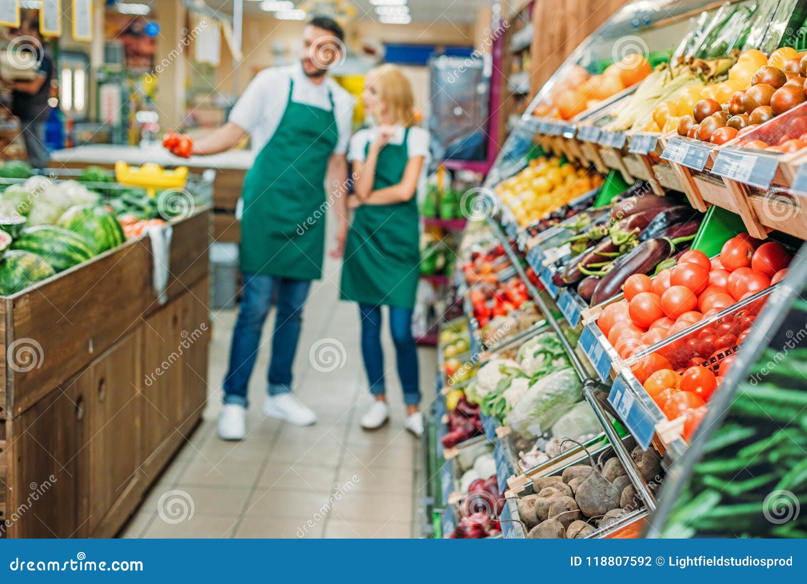 Shop Assistants Working Together Stock Photo - Image of adults ...