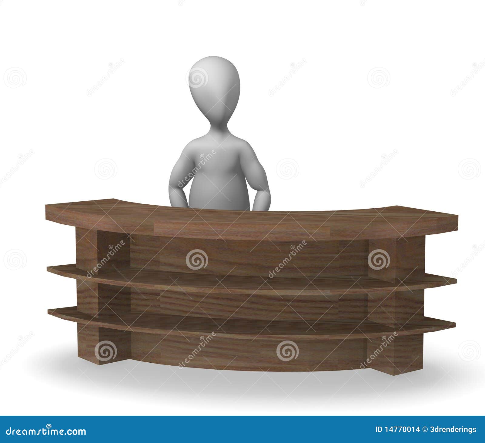 Shop board stock illustration. Illustration of lectern - 14770014