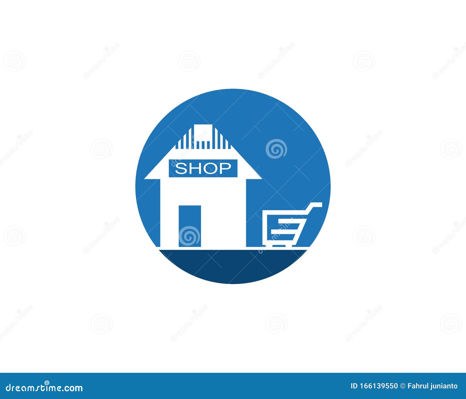 Shop Building Icon and Symbol Vector Illustration Stock Vector ...