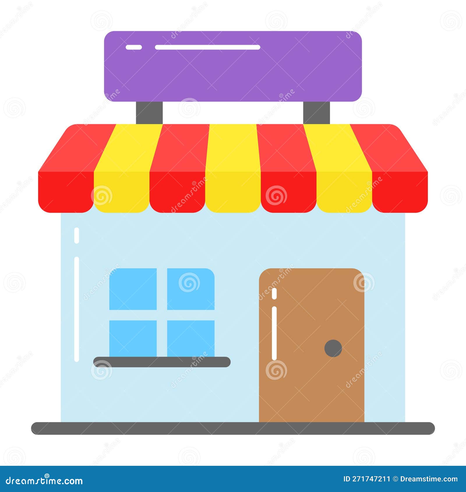 Shop Building Vector Design in Modern Style, Editable Icon Stock Vector ...