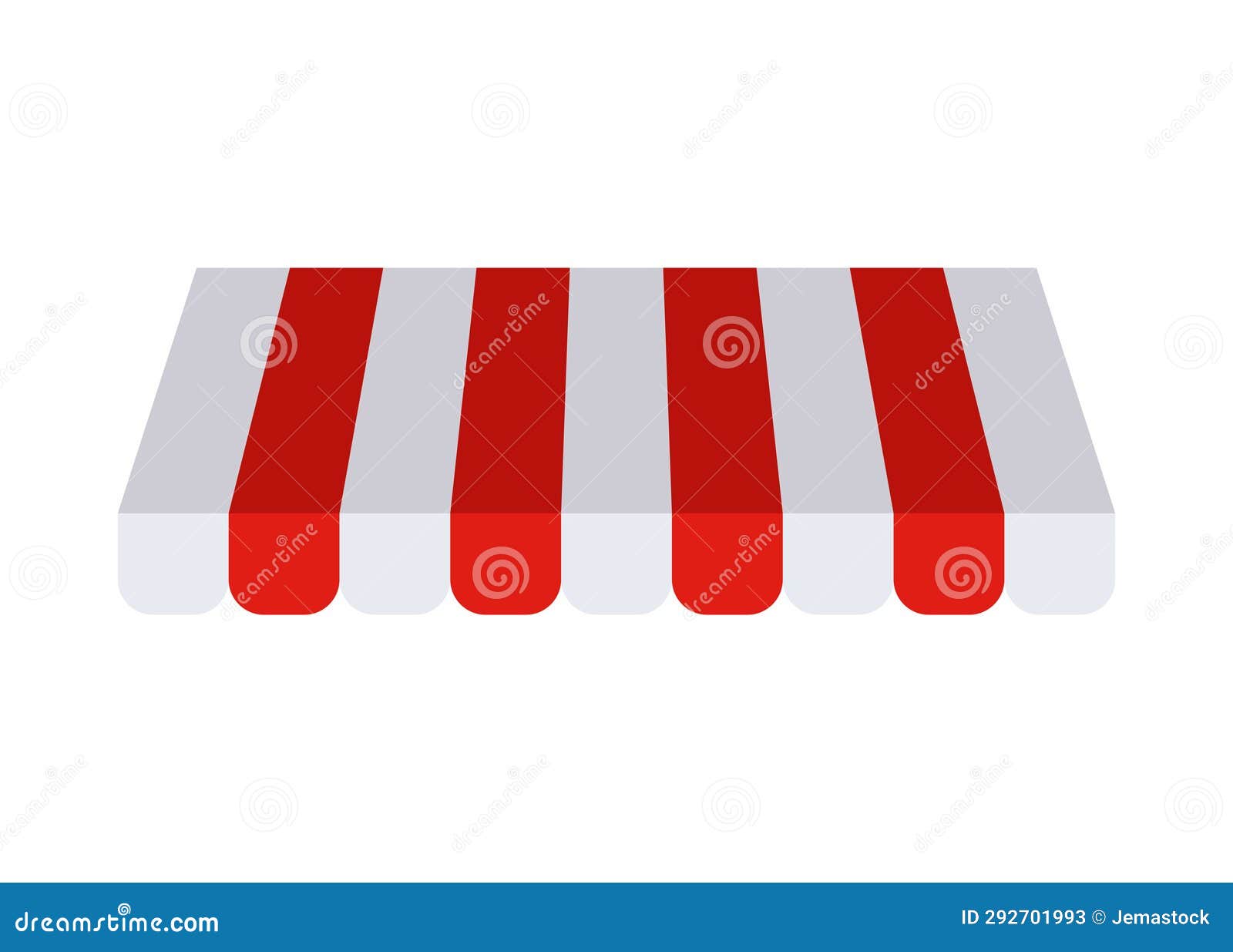 Shop canopy modern style stock illustration. Illustration of structures ...