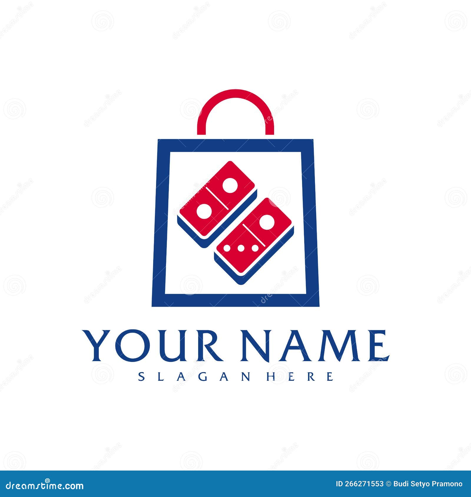Shop Domino Logo Vector Template, Creative Domino Logo Design Concepts ...