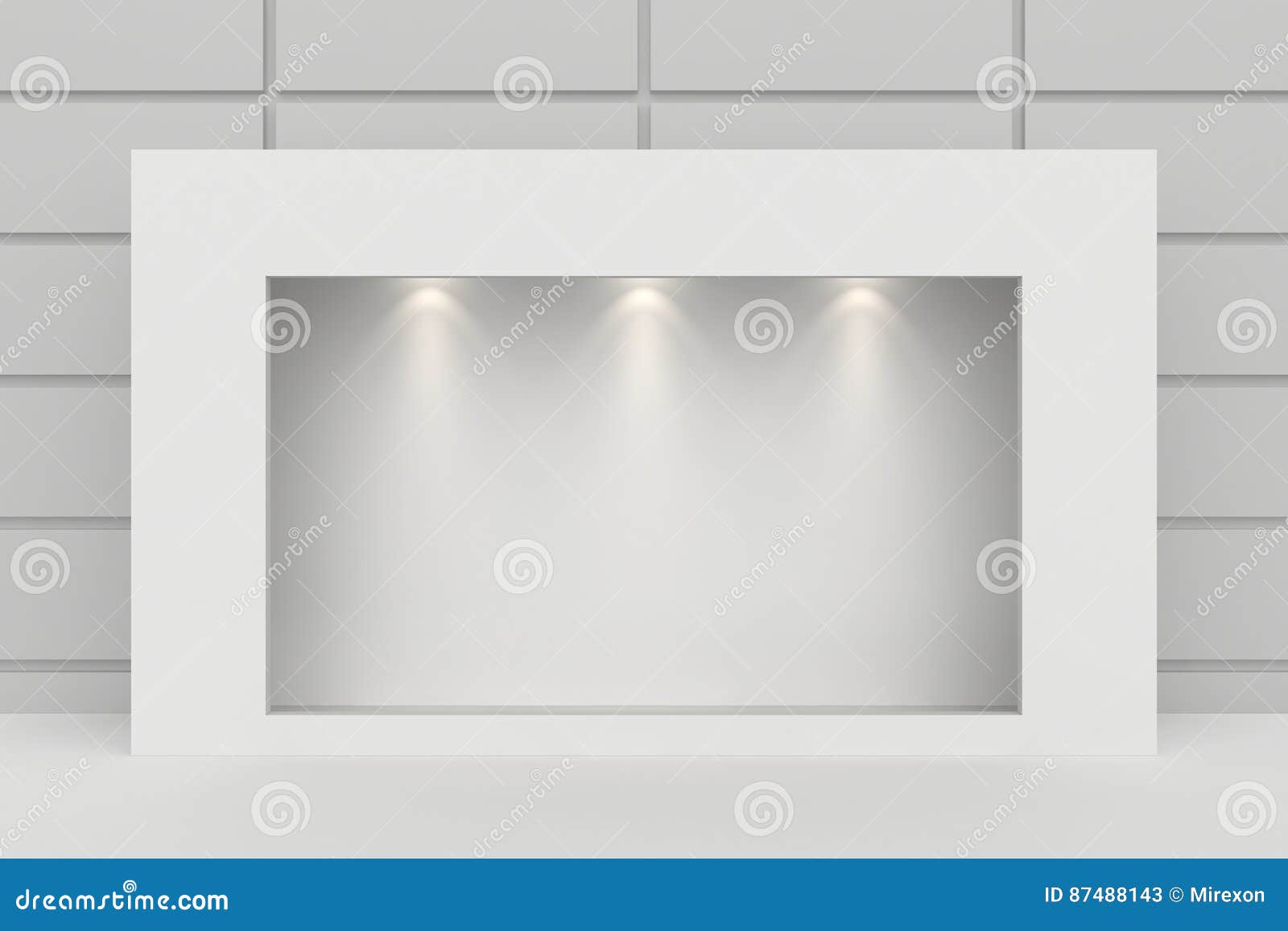 Shop exterior showcase. stock illustration. Illustration of background ...