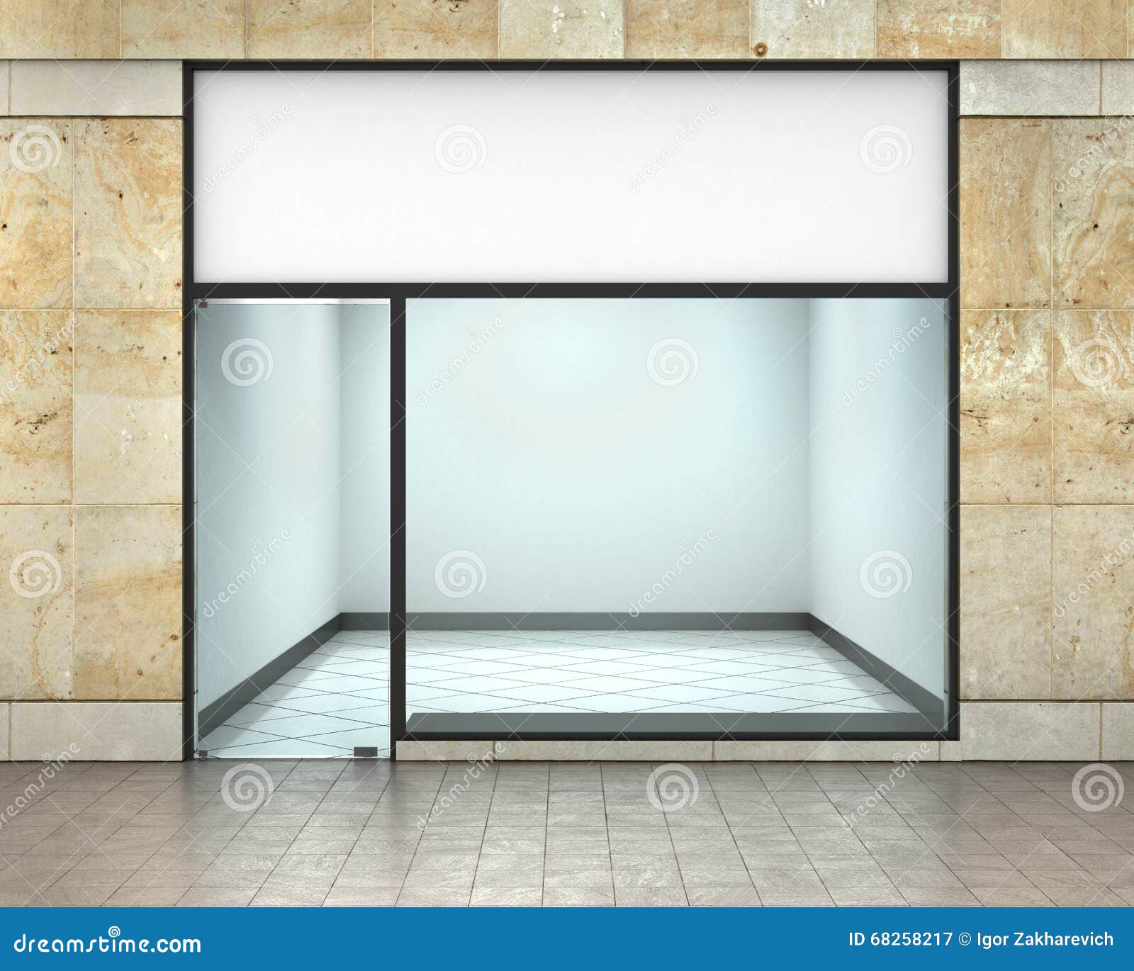 Shop Front. stock image. Image of hollow, office, facade - 68258217