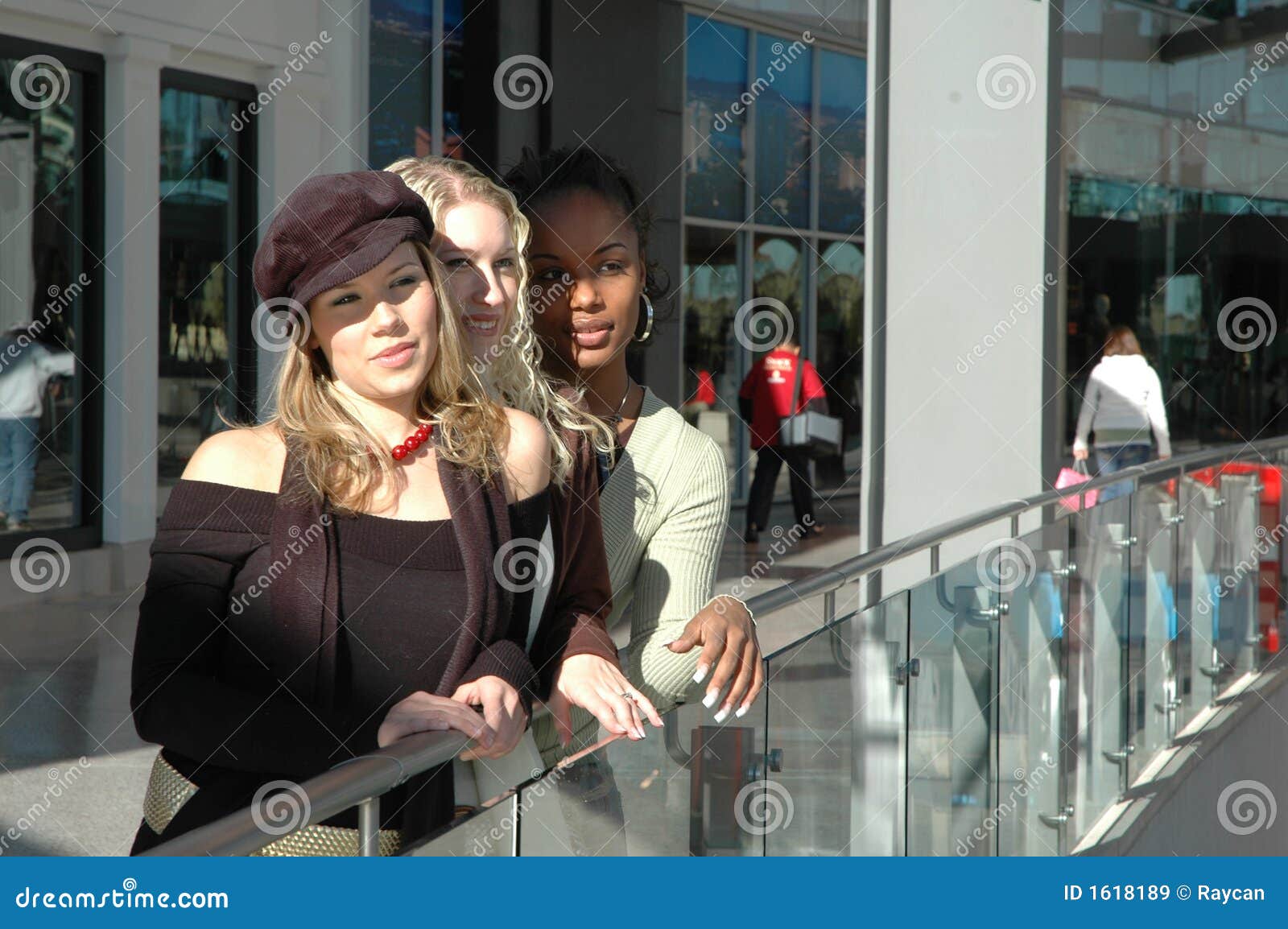 Shop Girls stock image. Image of beautiful, contrast, diverse - 1618189