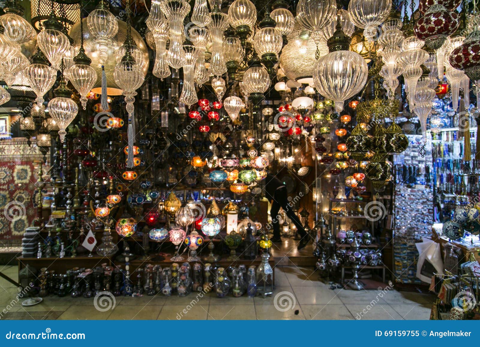 Shop stock image. Image of shop, east, bazaar, travel - 69159755