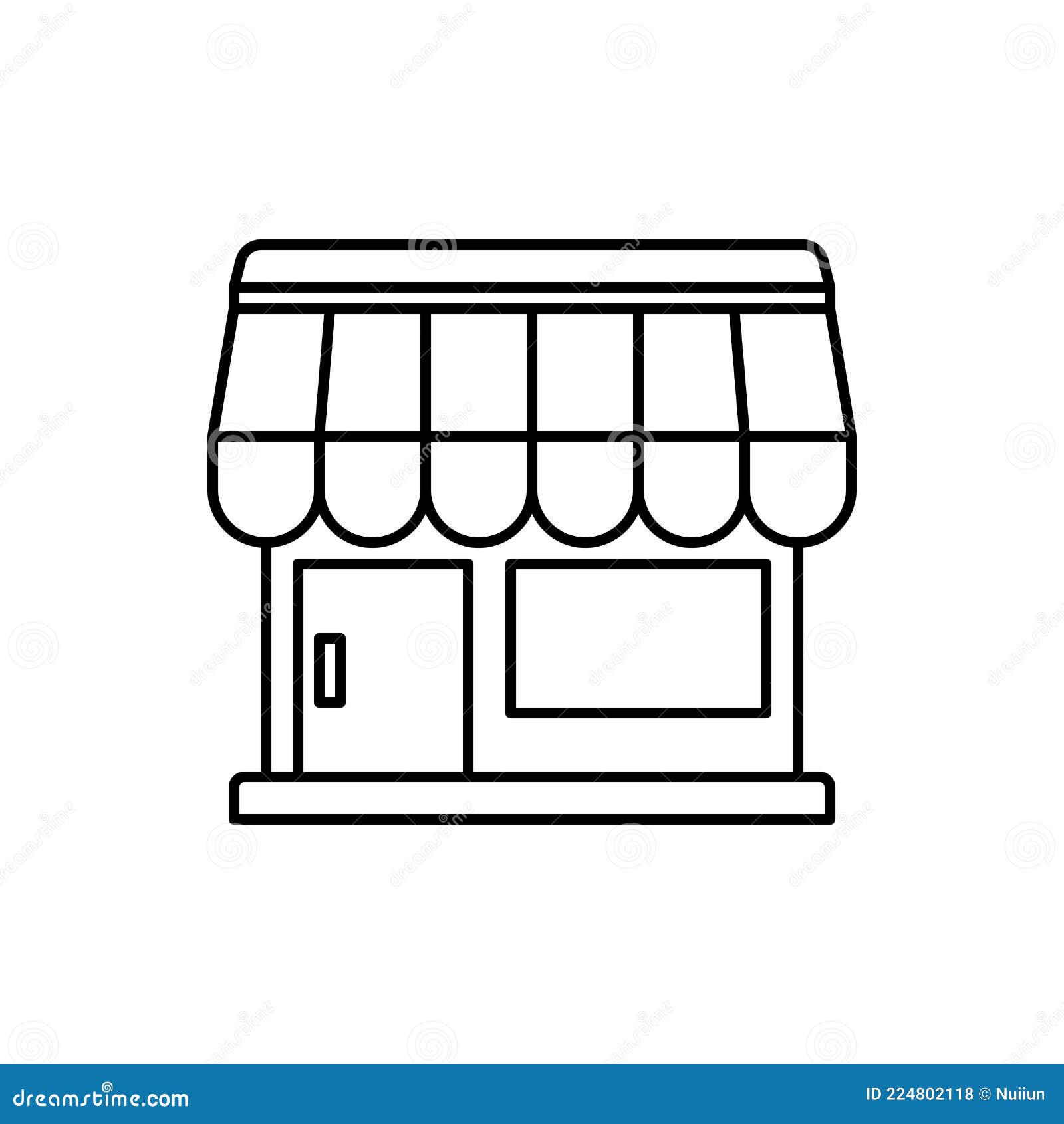 Shop Icon, Retail, Store Vector Illustration Stock Vector ...