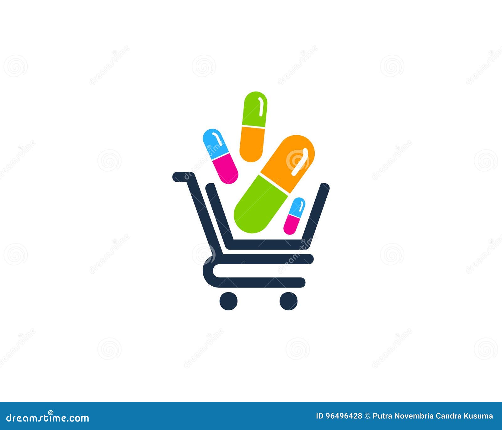 Shop Medicine Icon Logo Design Element Stock Vector - Illustration of ...