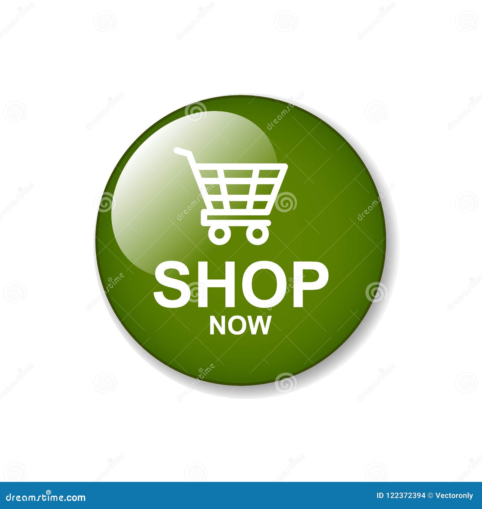 Shop now icon button stock illustration. Illustration of button - 122372394