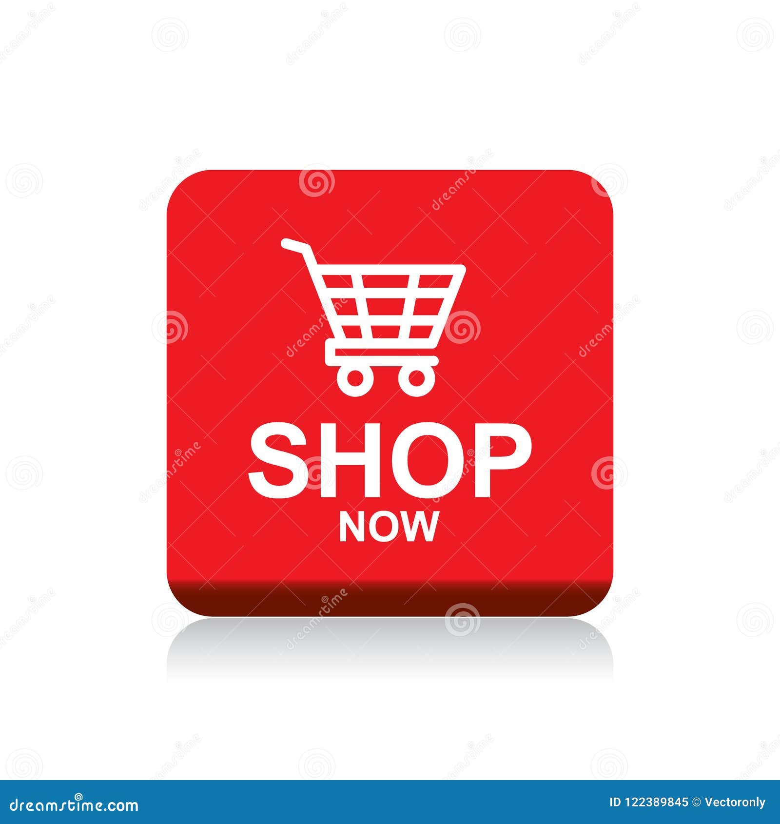 Shop now icon button stock illustration. Illustration of poster - 122389845
