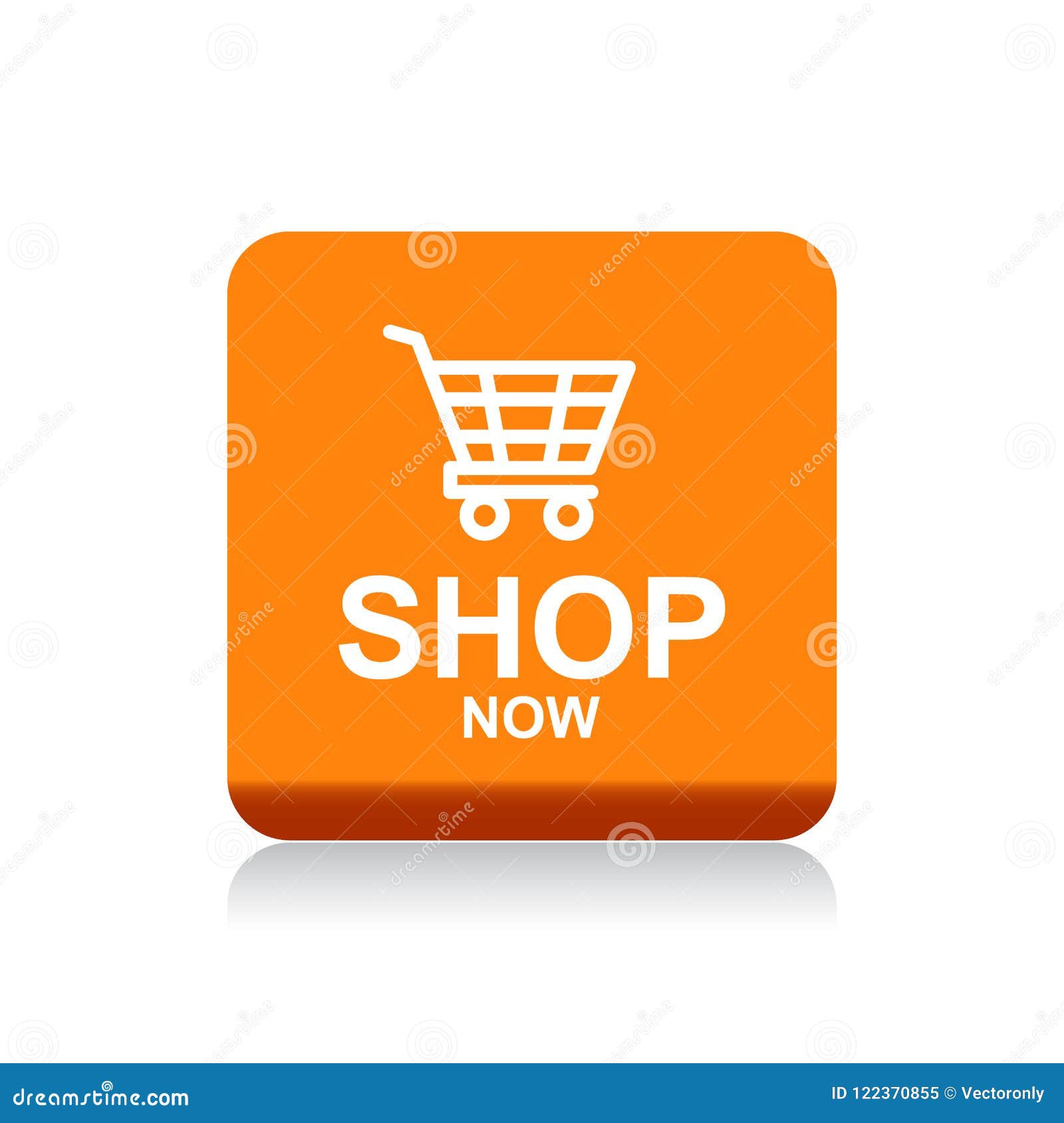 Shop now icon button stock illustration. Illustration of billboard ...