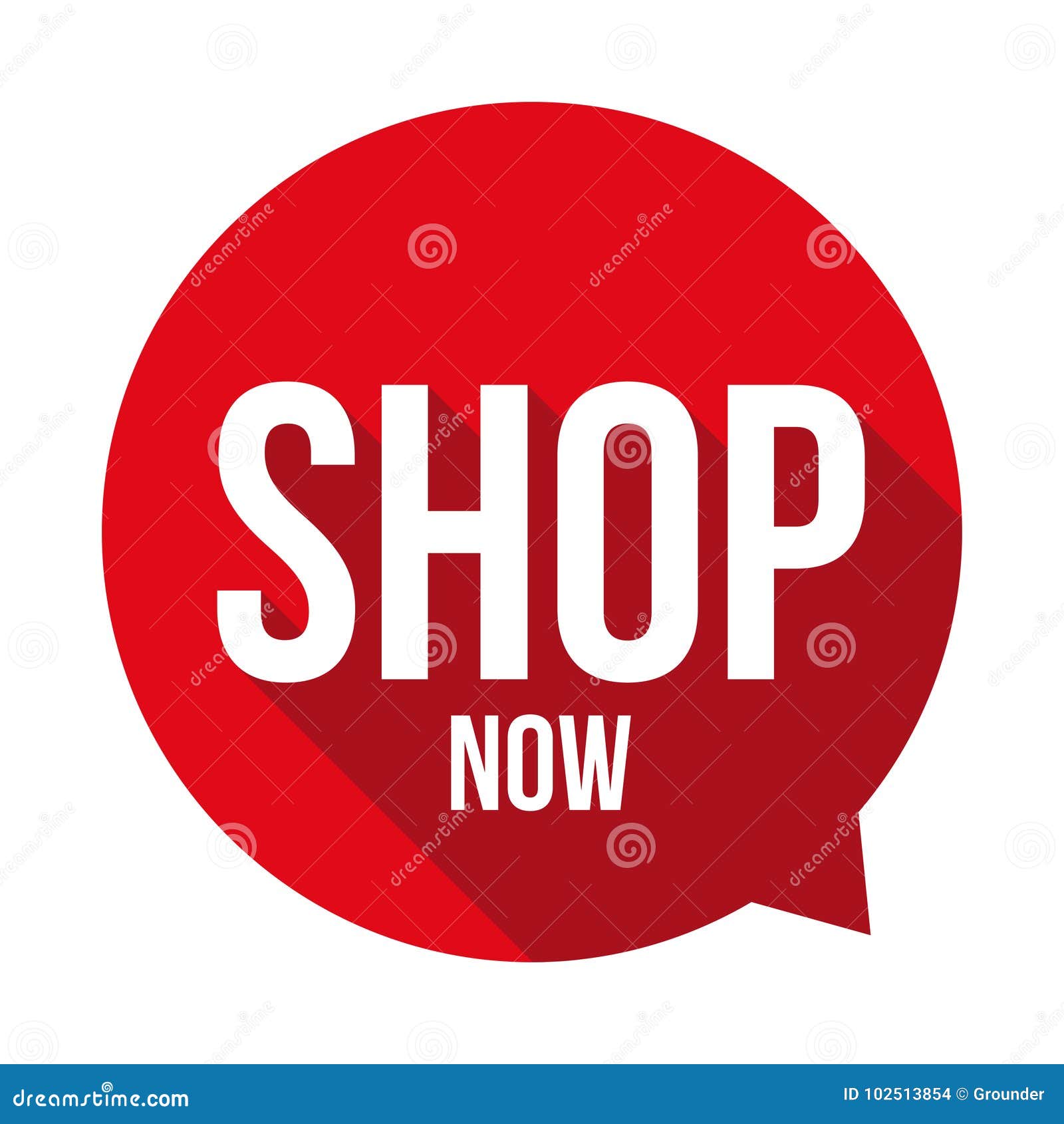 Shop Now Sign Button Speech Bubble Stock Vector - Illustration of ...
