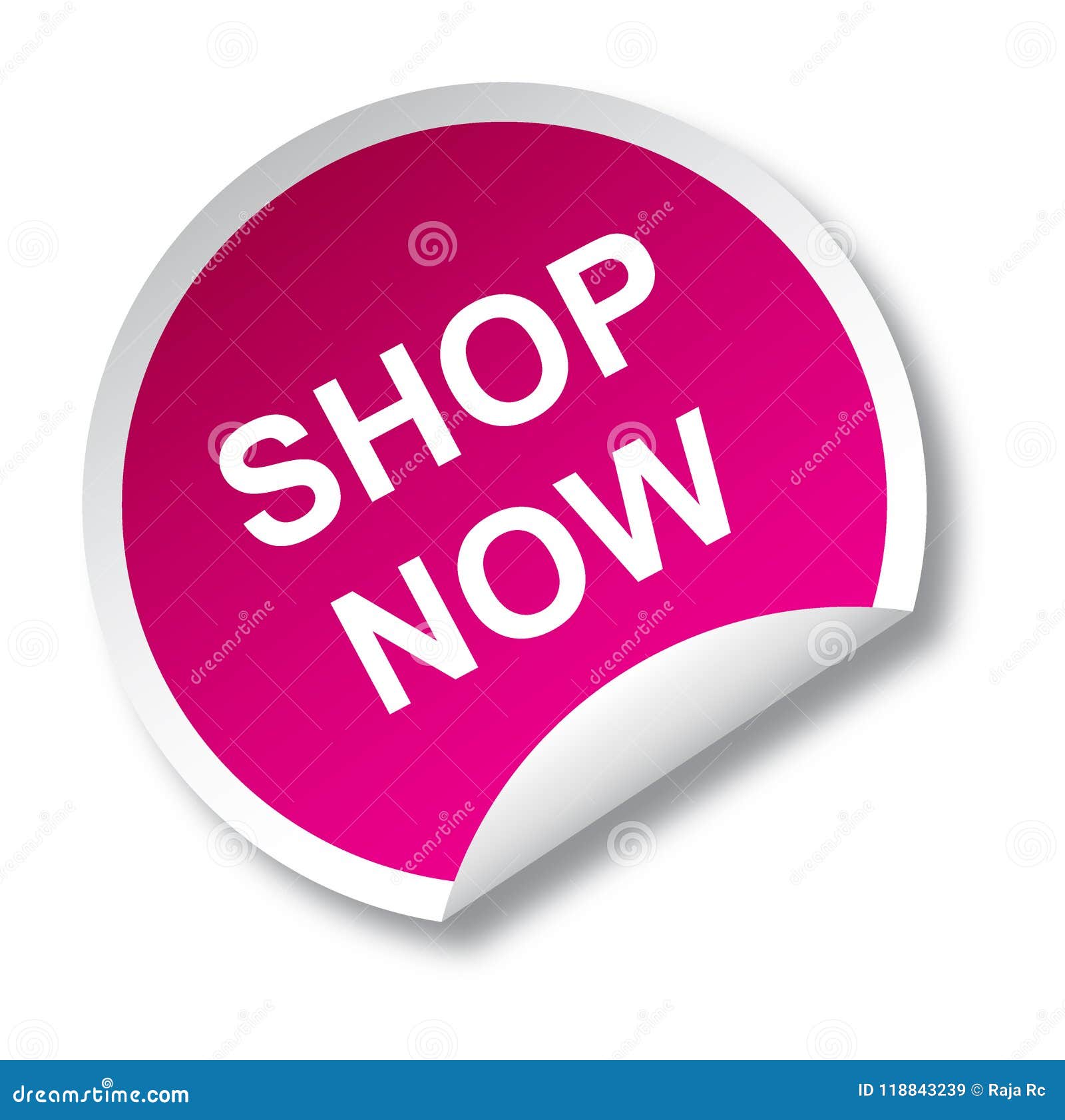 Shop now sticker stock illustration. Illustration of abstract - 118843239