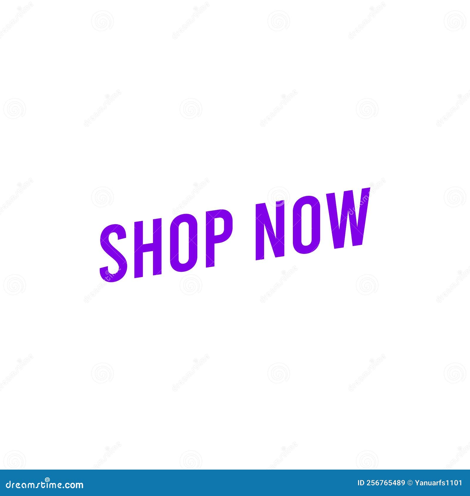 Shop Now Text for Web Banner Stock Illustration - Illustration of ...
