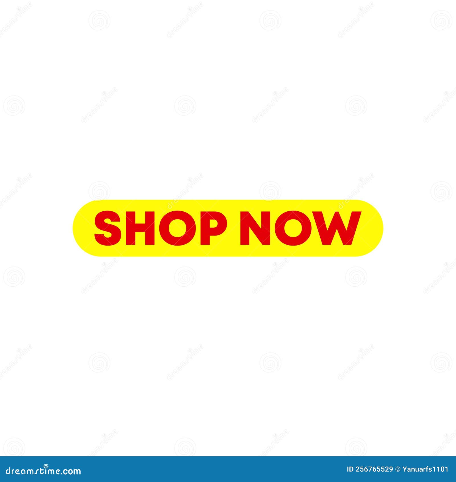 Shop Now Text for Web Banner Stock Illustration - Illustration of ...