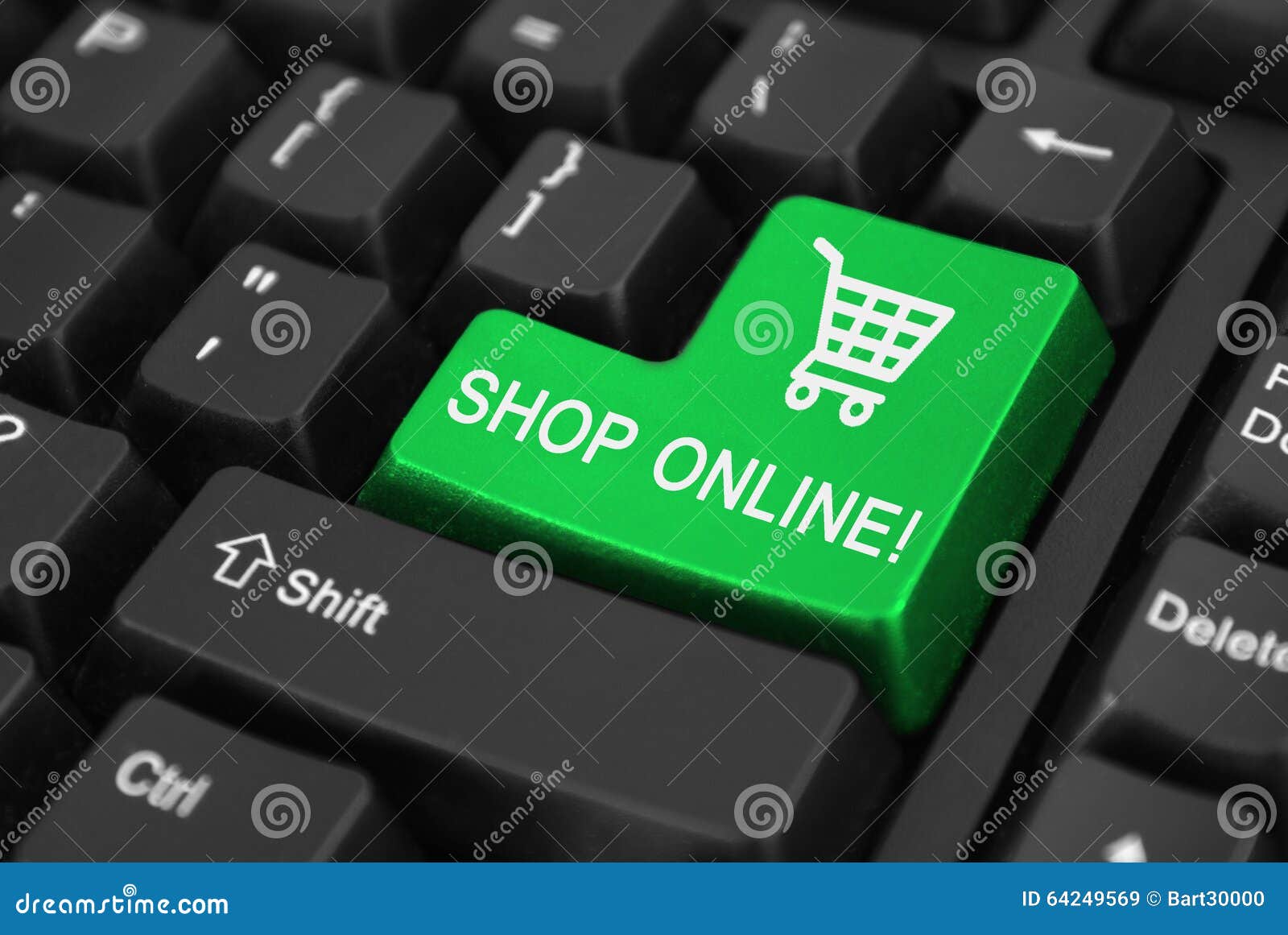 Shop online Button stock image. Image of computer, home - 64249569