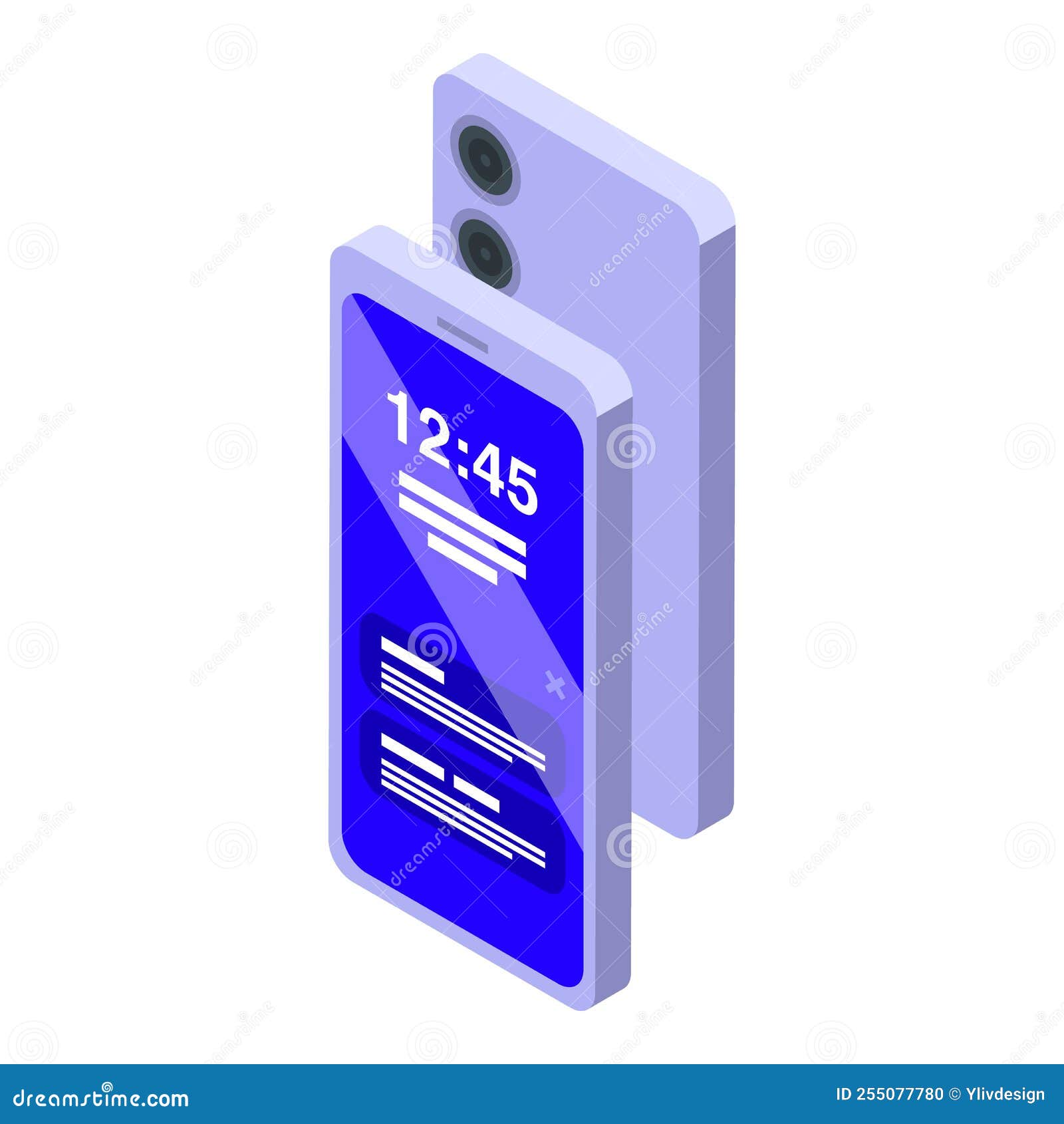 Shop Phone Icon Isometric Vector. Store Retail Stock Vector ...