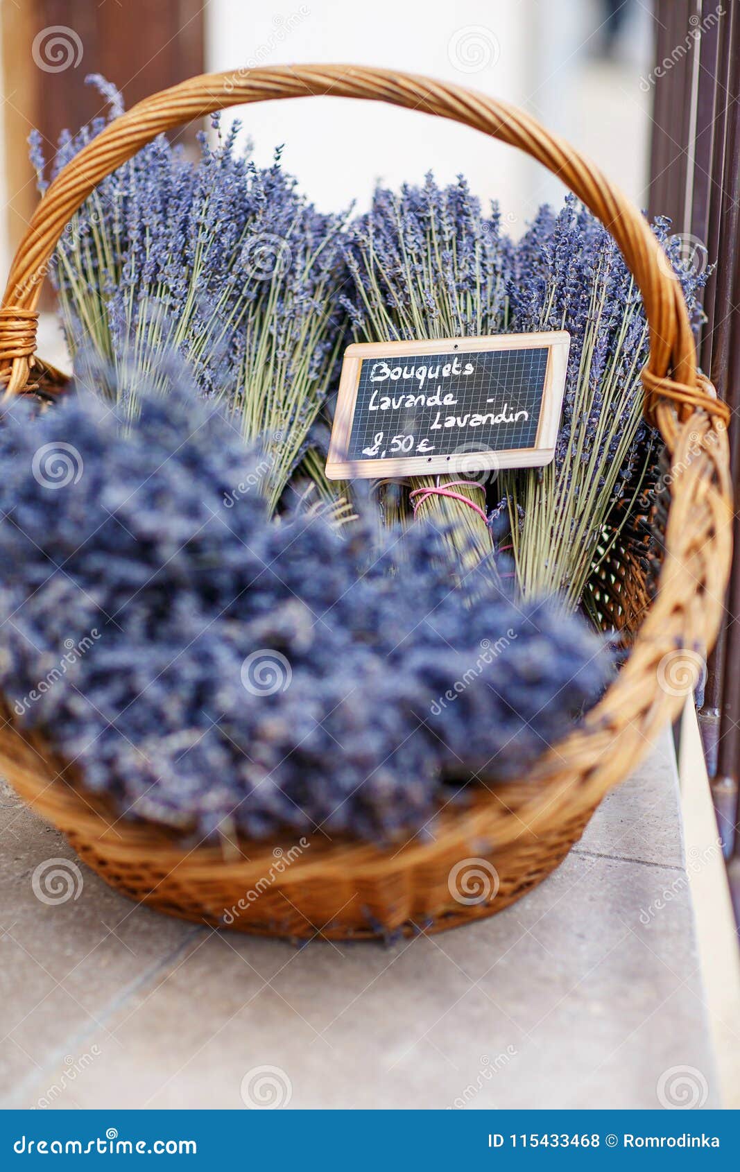 Shop in Provence Decorated with Lavender and Vintage Things. Stock ...
