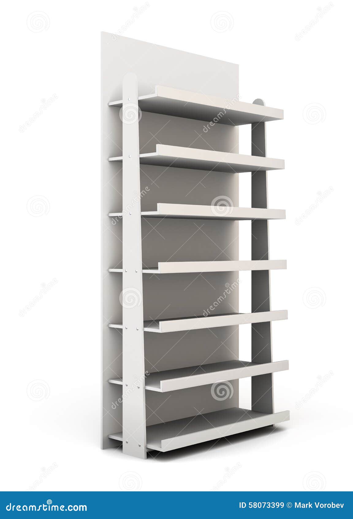 Shop racks stock illustration. Illustration of clear - 58073399