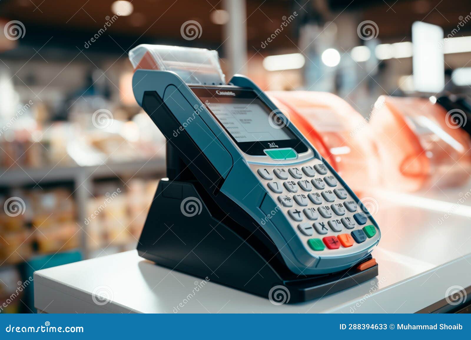Shop S Functional POS Terminal Ready for Smooth Transactions and Sales ...