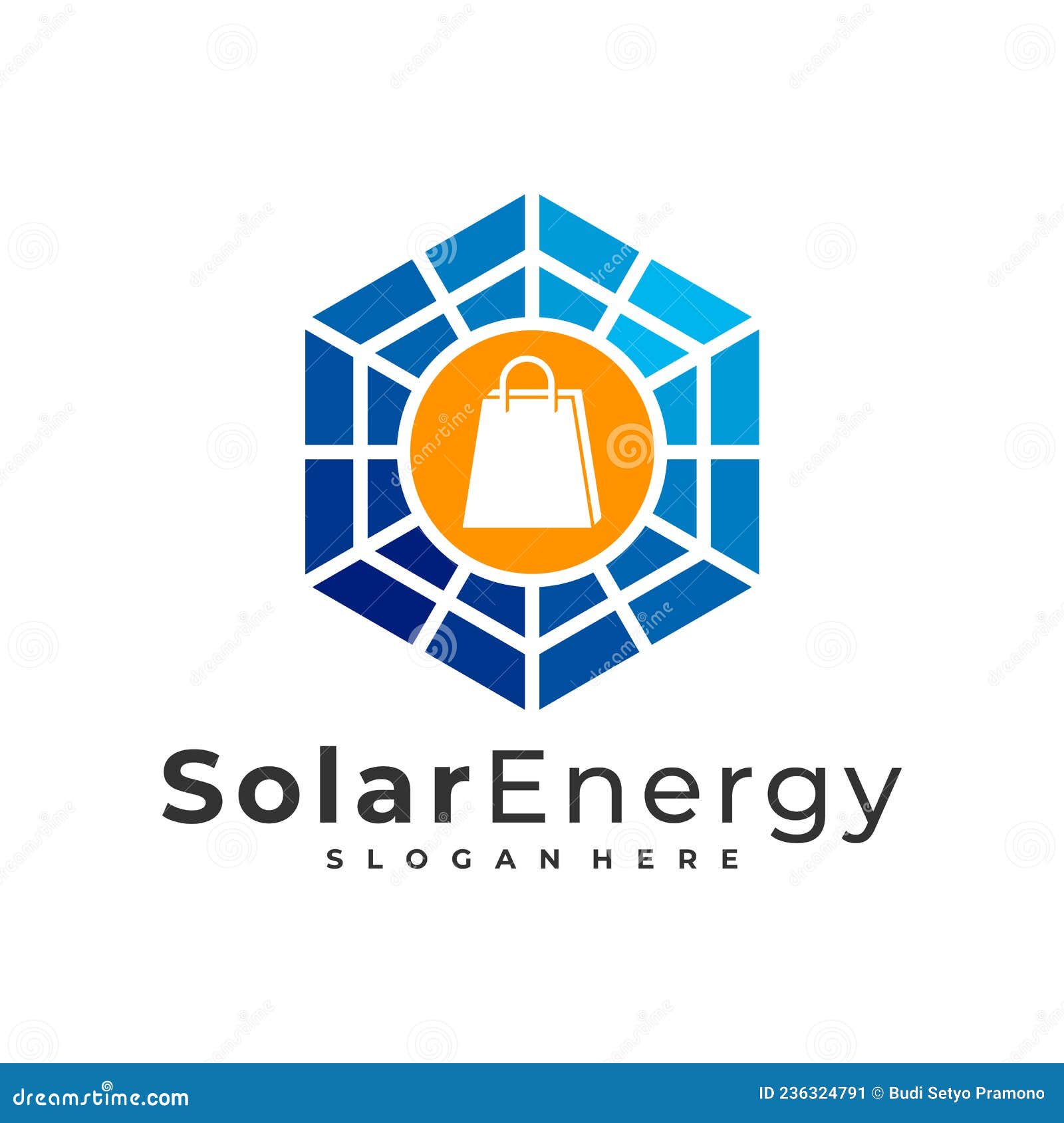 Shop Solar Logo Vector Template, Creative Solar Panel Energy Logo ...