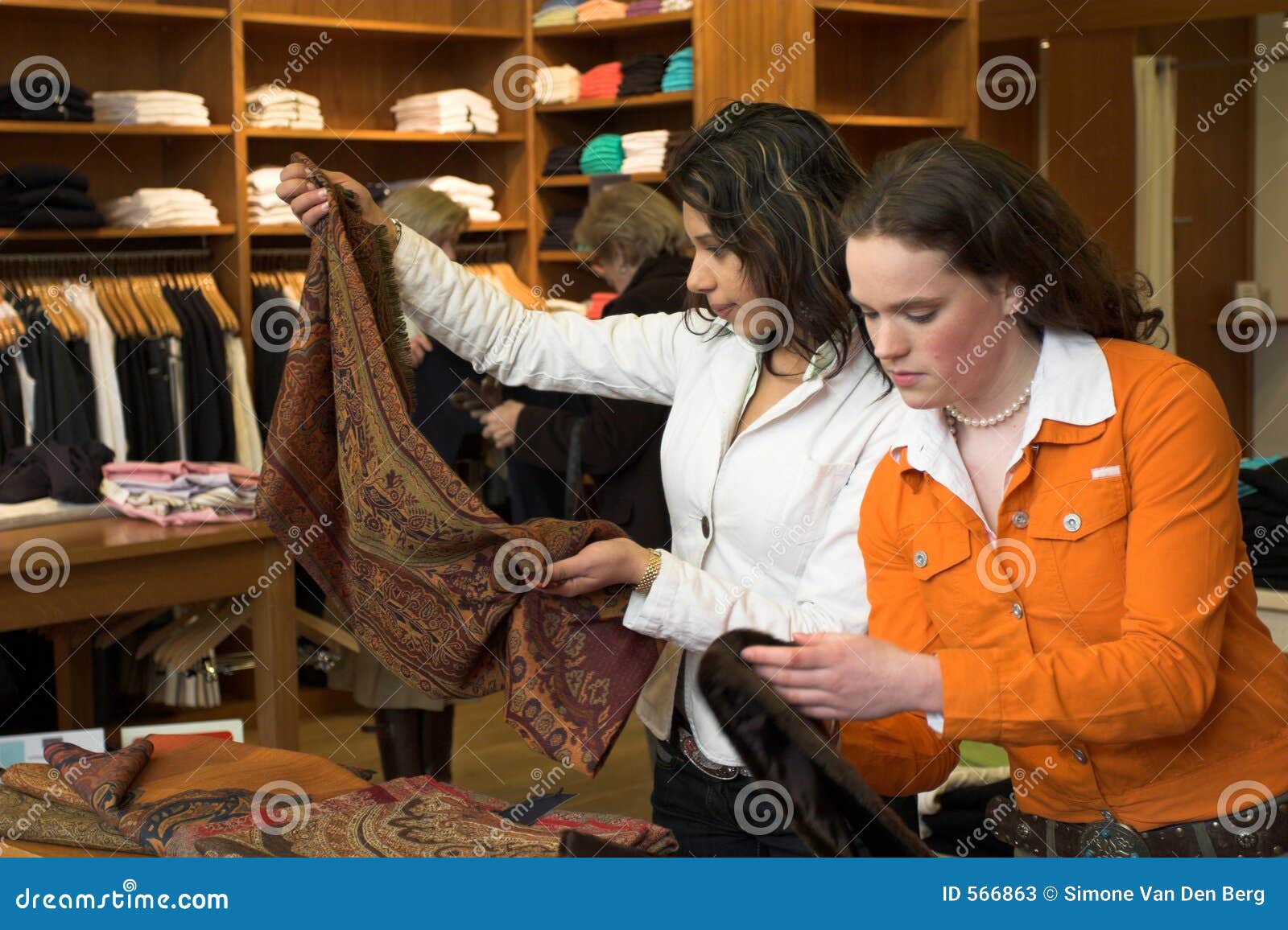 Shop till you drop stock image. Image of teens, teenager - 566863