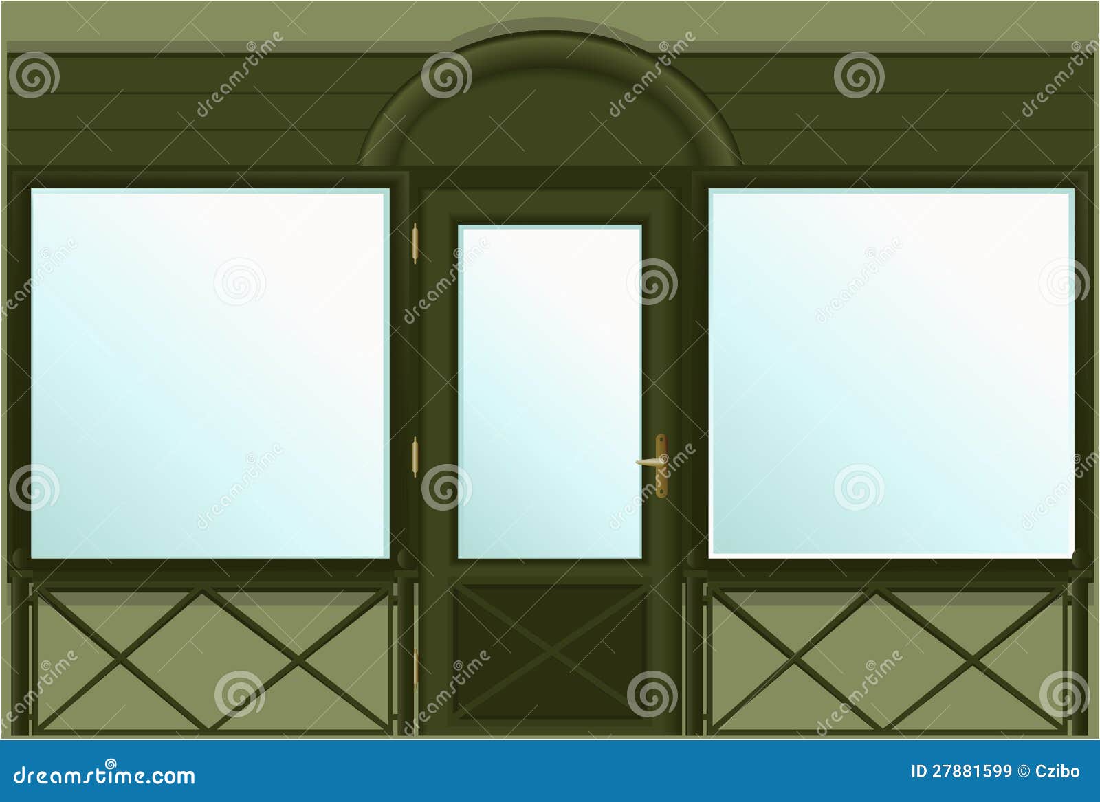 Toy Shop Window Display. Vector Illustration | CartoonDealer.com #69015532