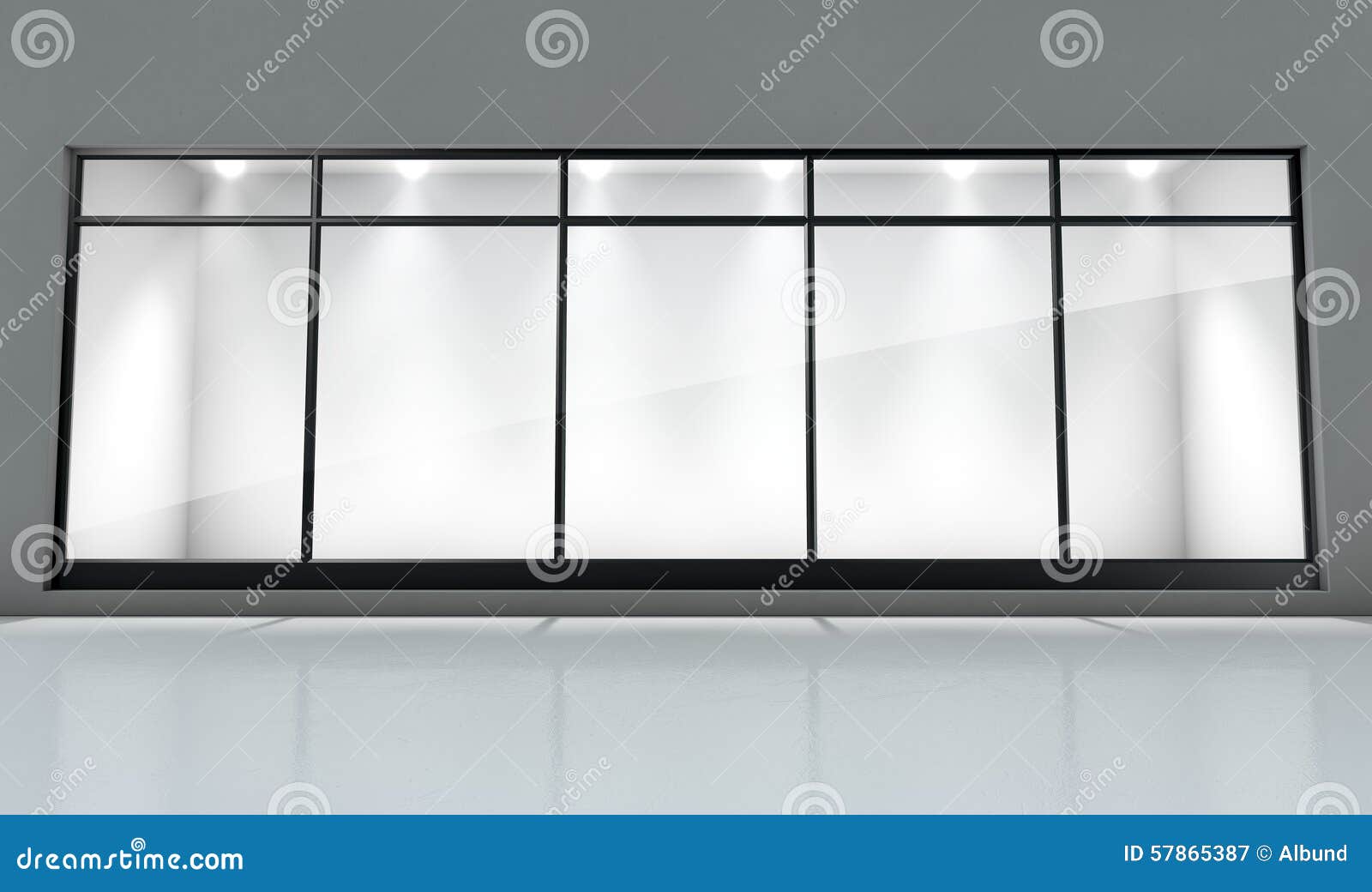 Shop Window Display stock image. Image of showcase, front - 57865387