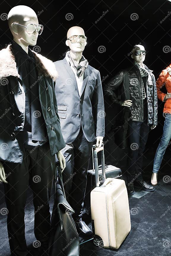 Shop Window Dummies stock image. Image of elegance, fashion - 38353255