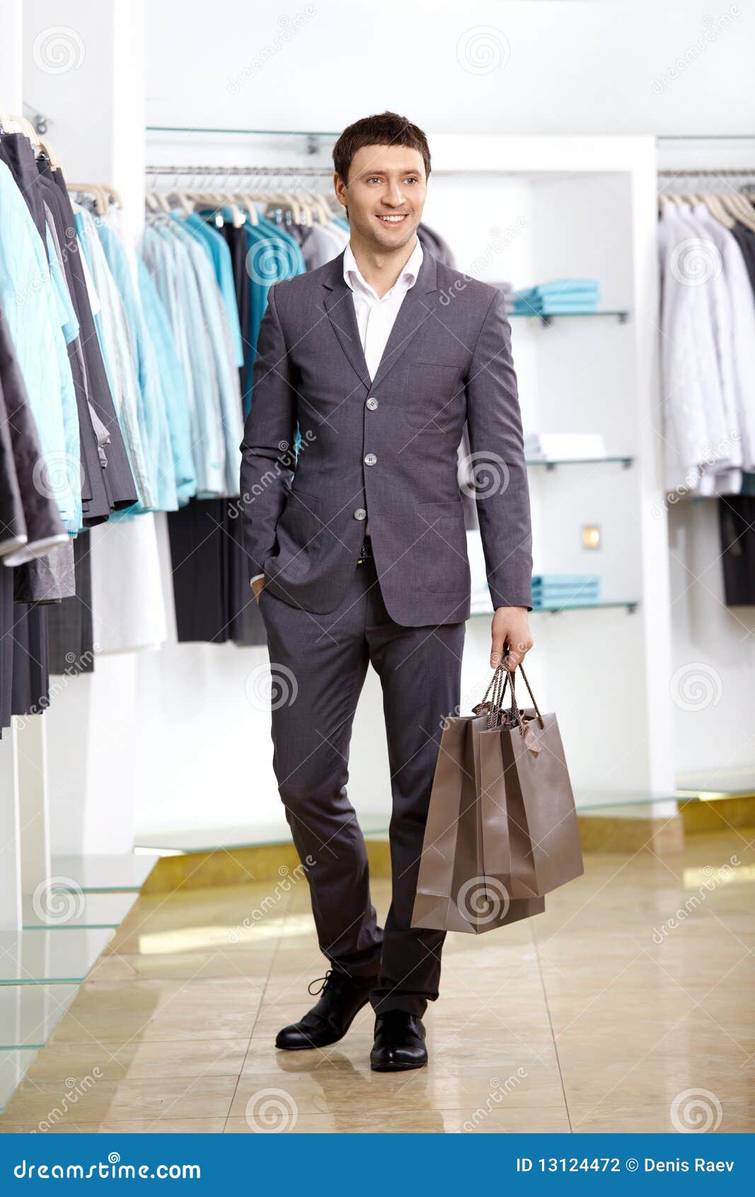 Shopaholic stock photo. Image of garment, fashion, colored - 13124472