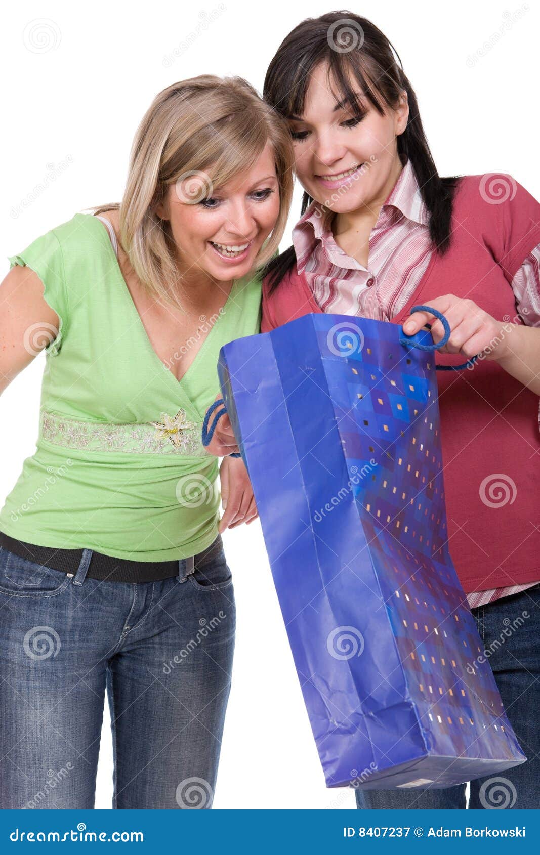 Shopaholics stock image. Image of happiness, lifestyle - 8407237