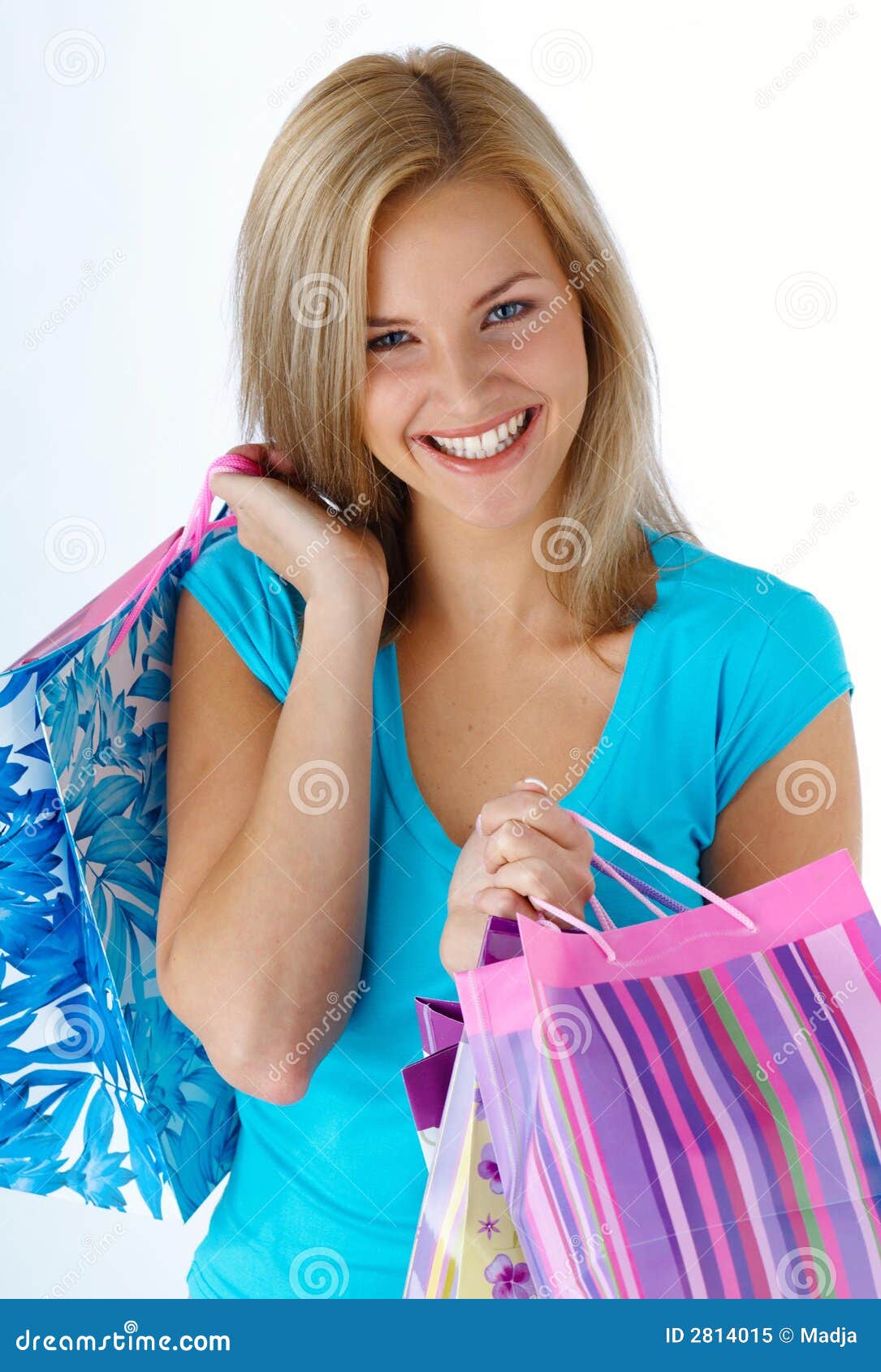 Shoping stock image. Image of people, sale, white, smile - 2814015