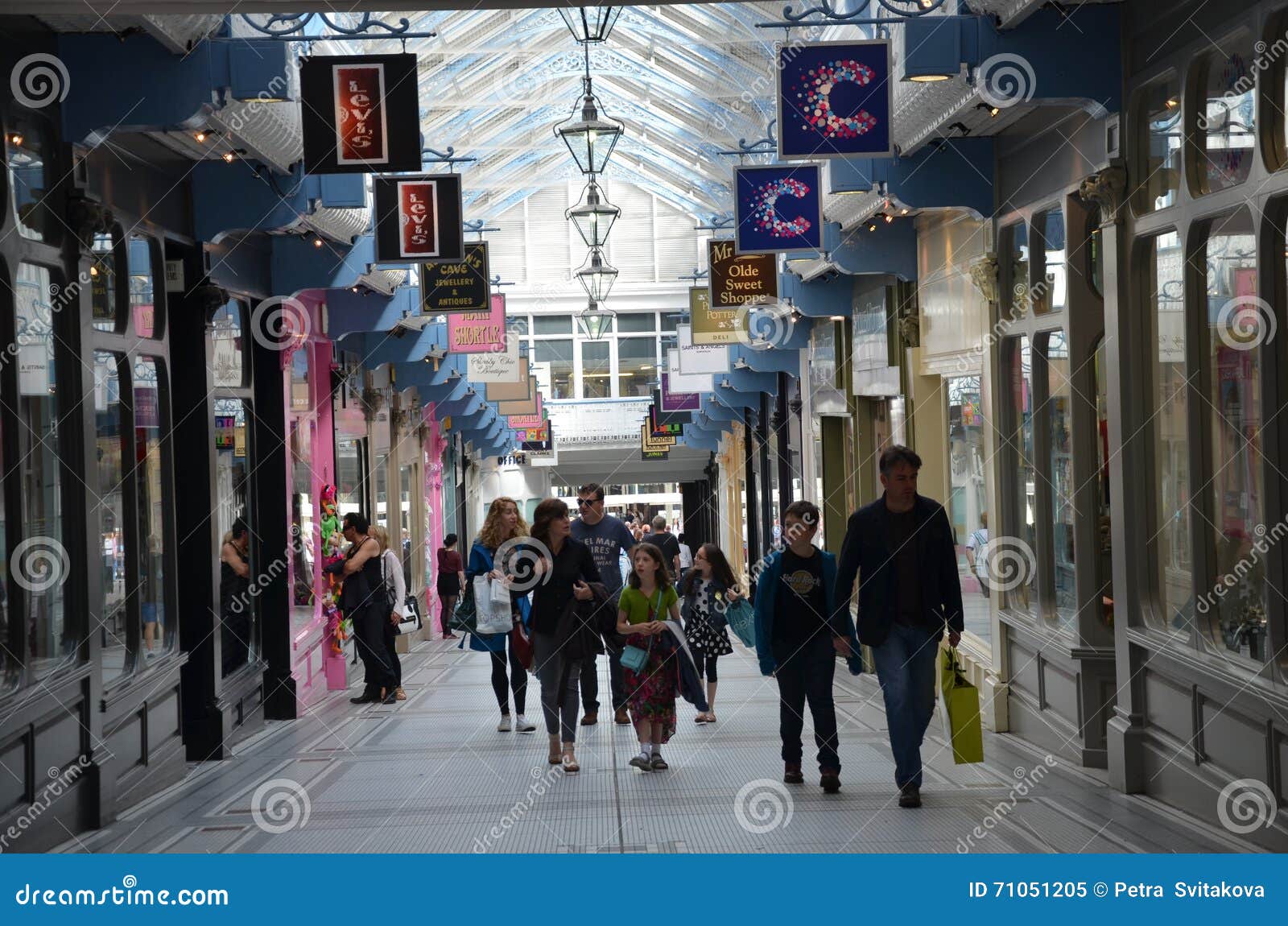 Shoping centre in Skipton editorial image. Image of brand - 71051205