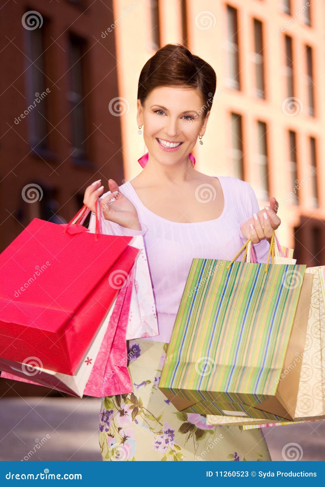 Shopper stock image. Image of lady, luxury, gifts, glamour - 11260523