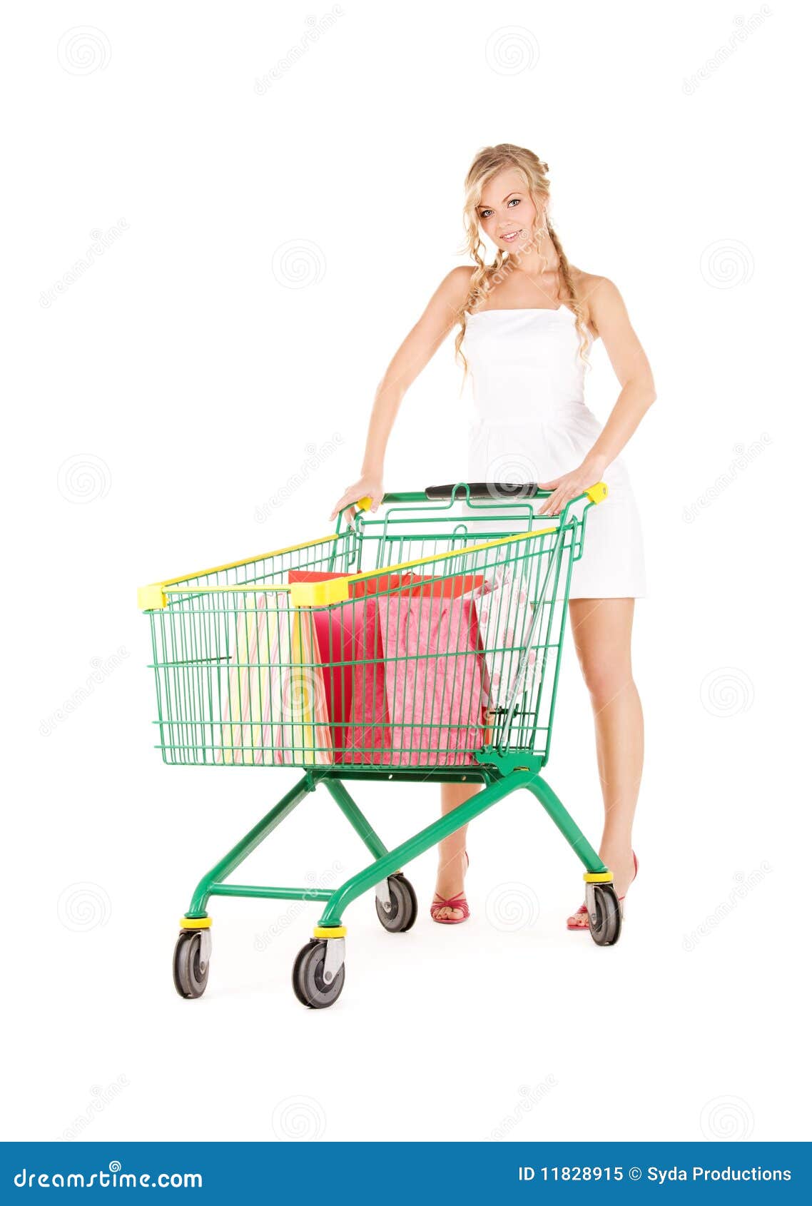 Shopper stock image. Image of consumption, heels, cute - 11828915