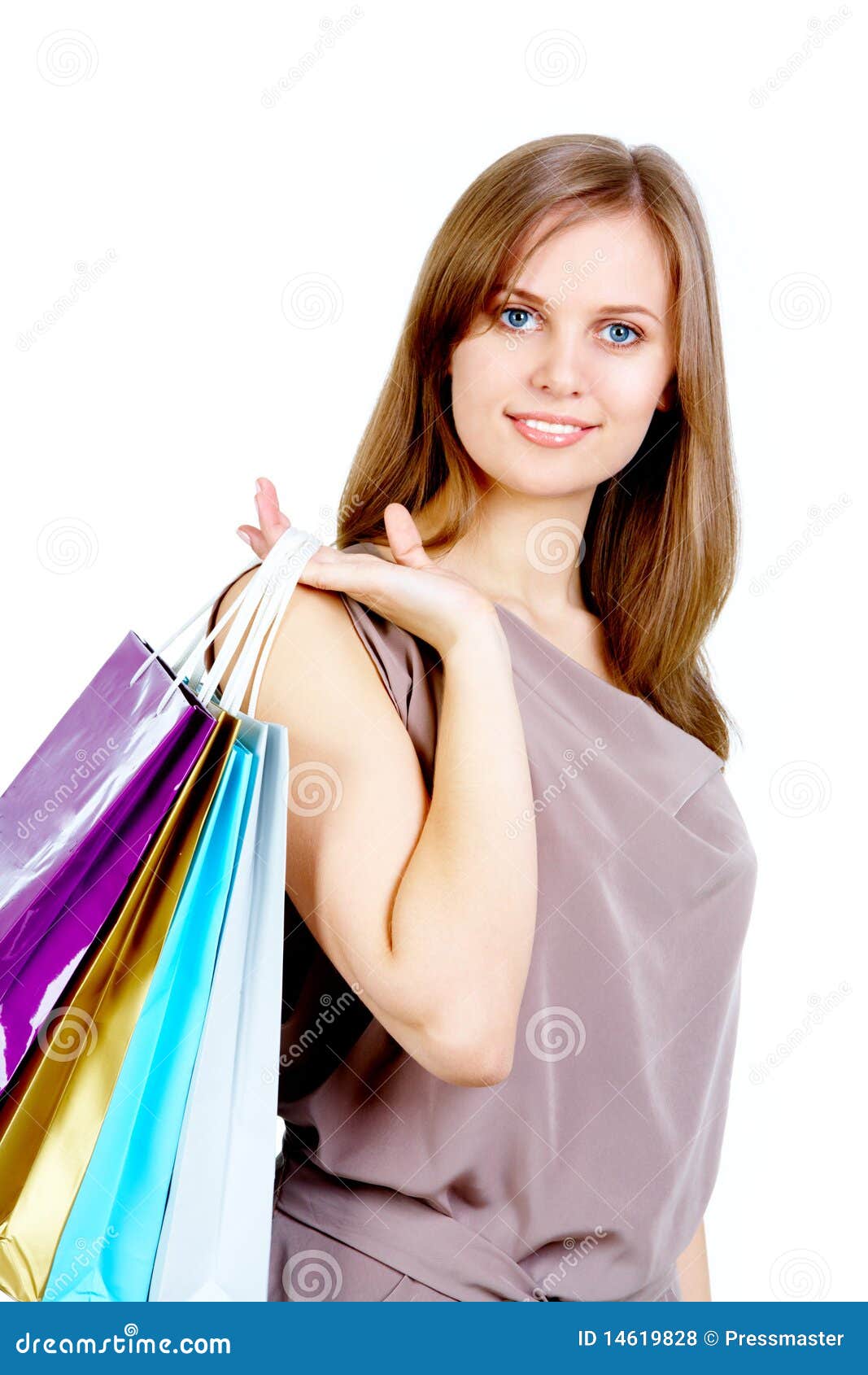 Shopper stock photo. Image of isolation, expression, consumerism - 14619828