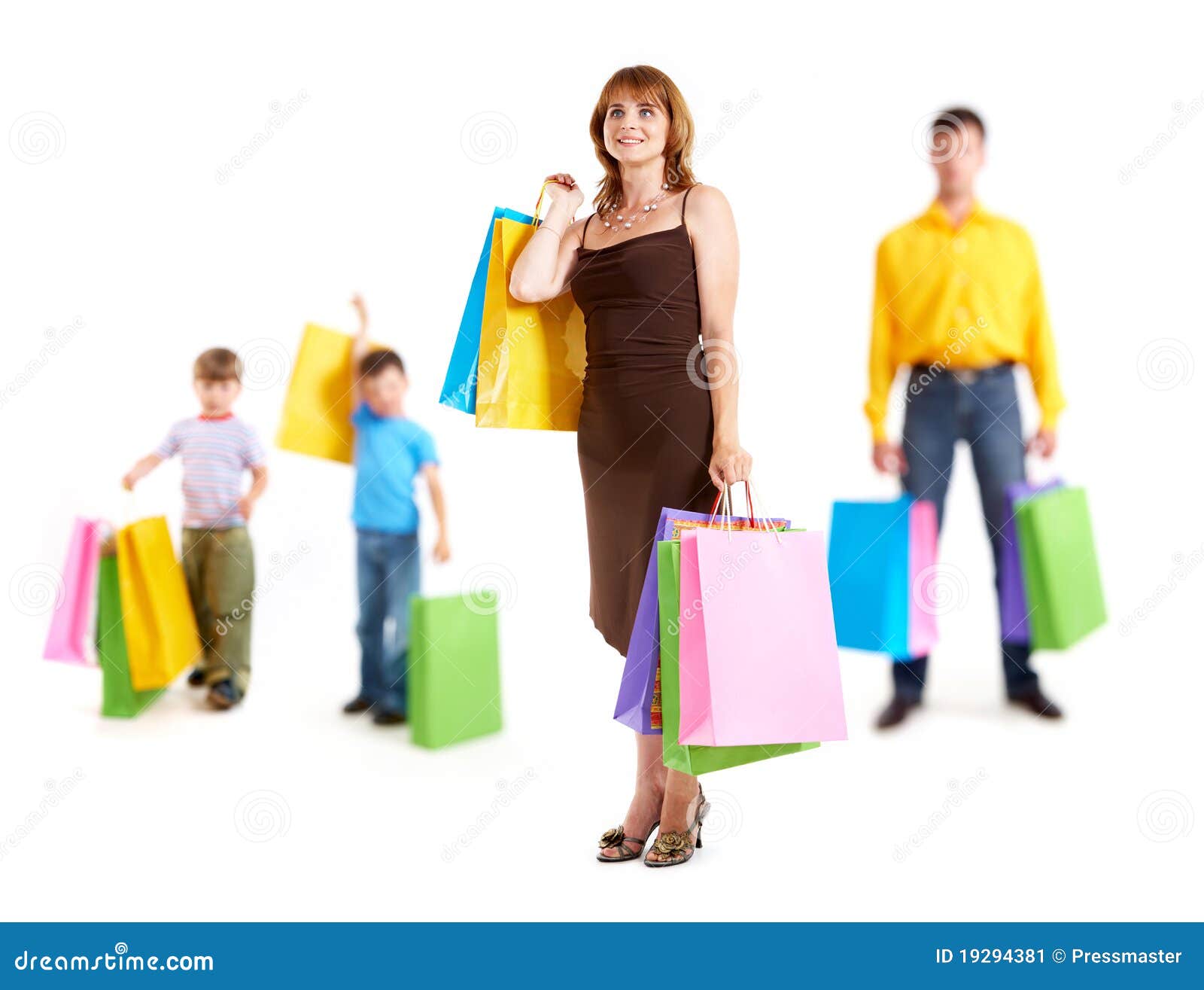 Shopper stock image. Image of fashion, lovely, feminine - 19294381