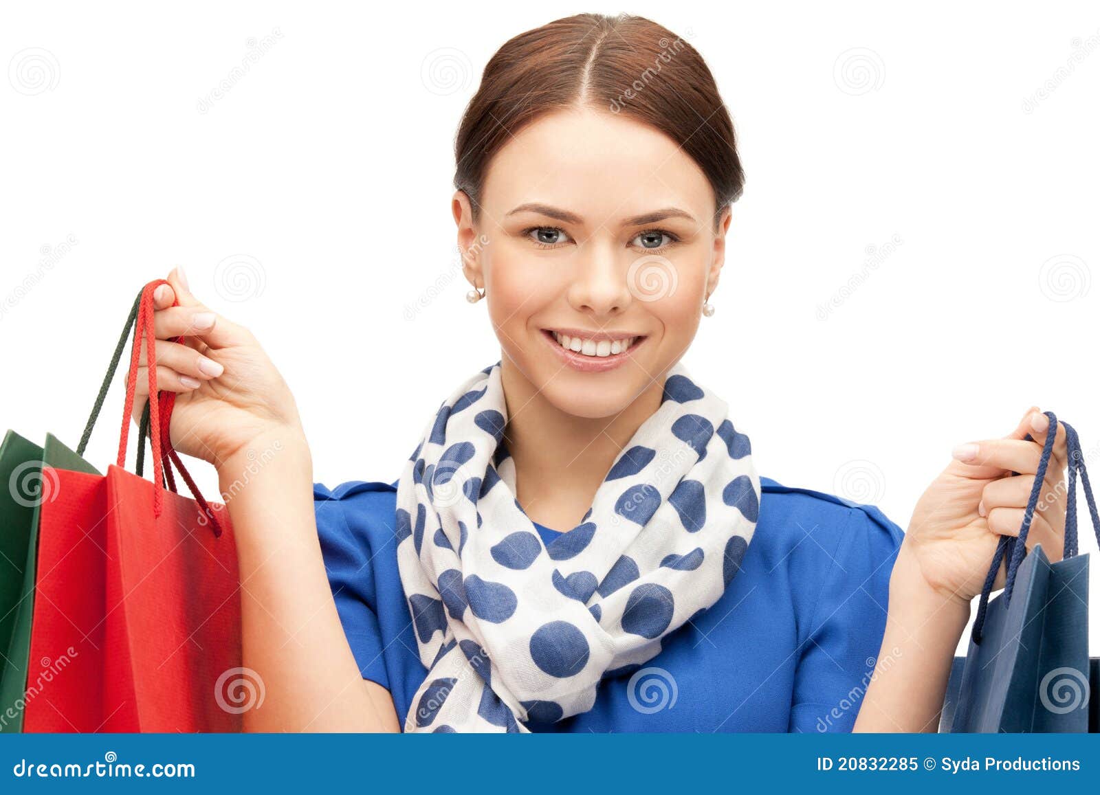 Shopper stock image. Image of joyful, bags, fancy, caucasian - 20832285